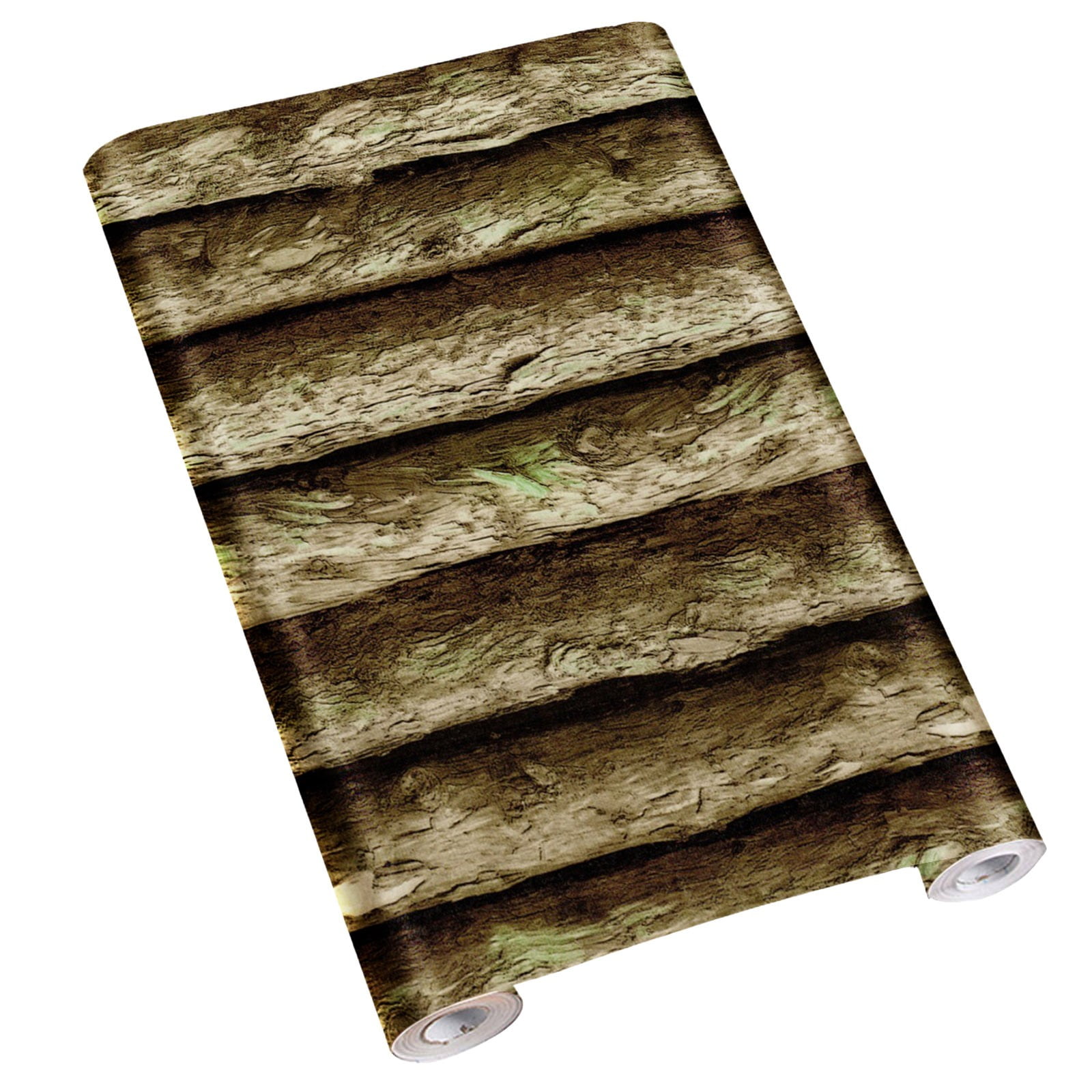 XIEULQP Wood Look Textured Wallpaper Vintage Rustic Shiplap Peel and ...
