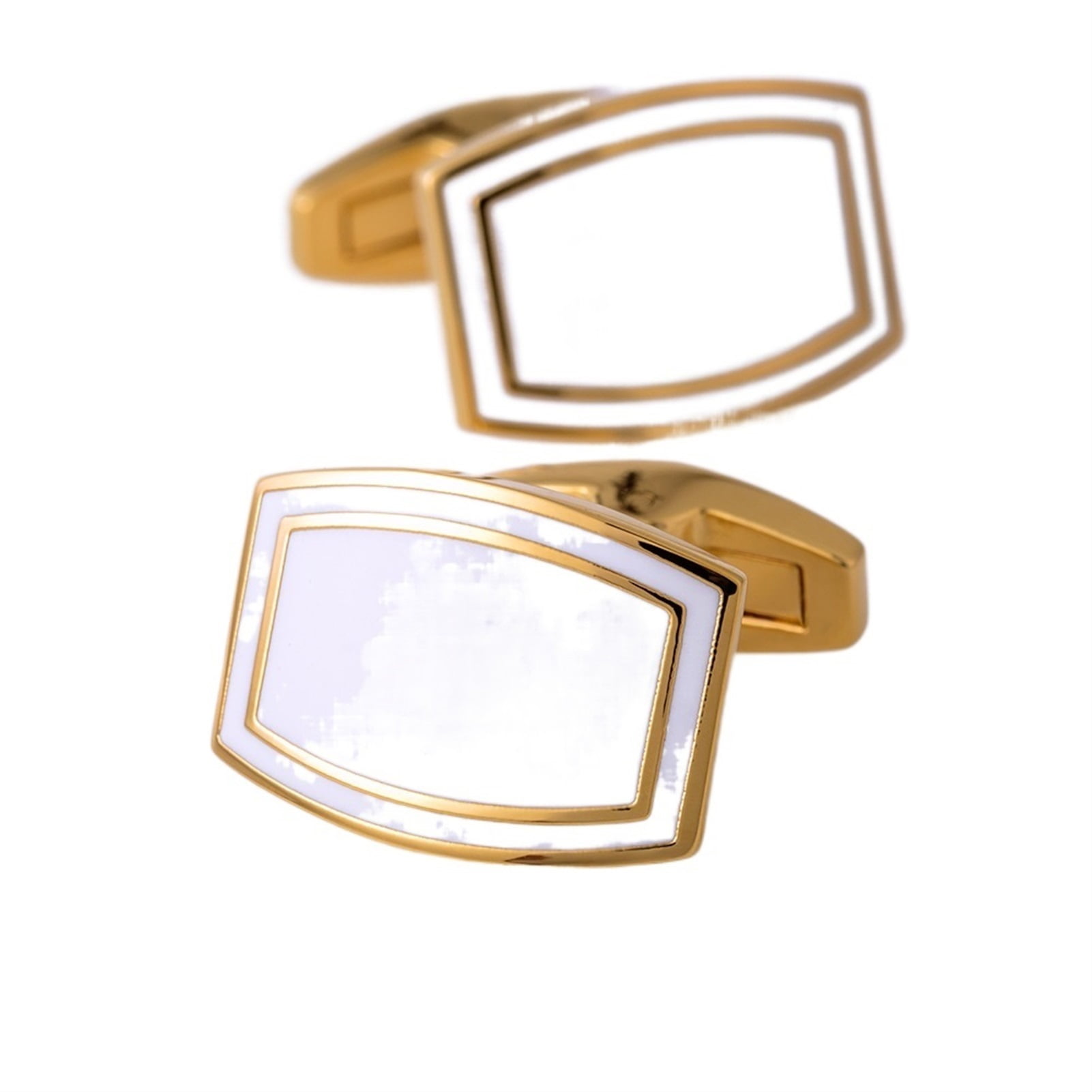 XIEZD French Shirt Cufflink For Mens Brand Cuff Link Button Gold-color ...