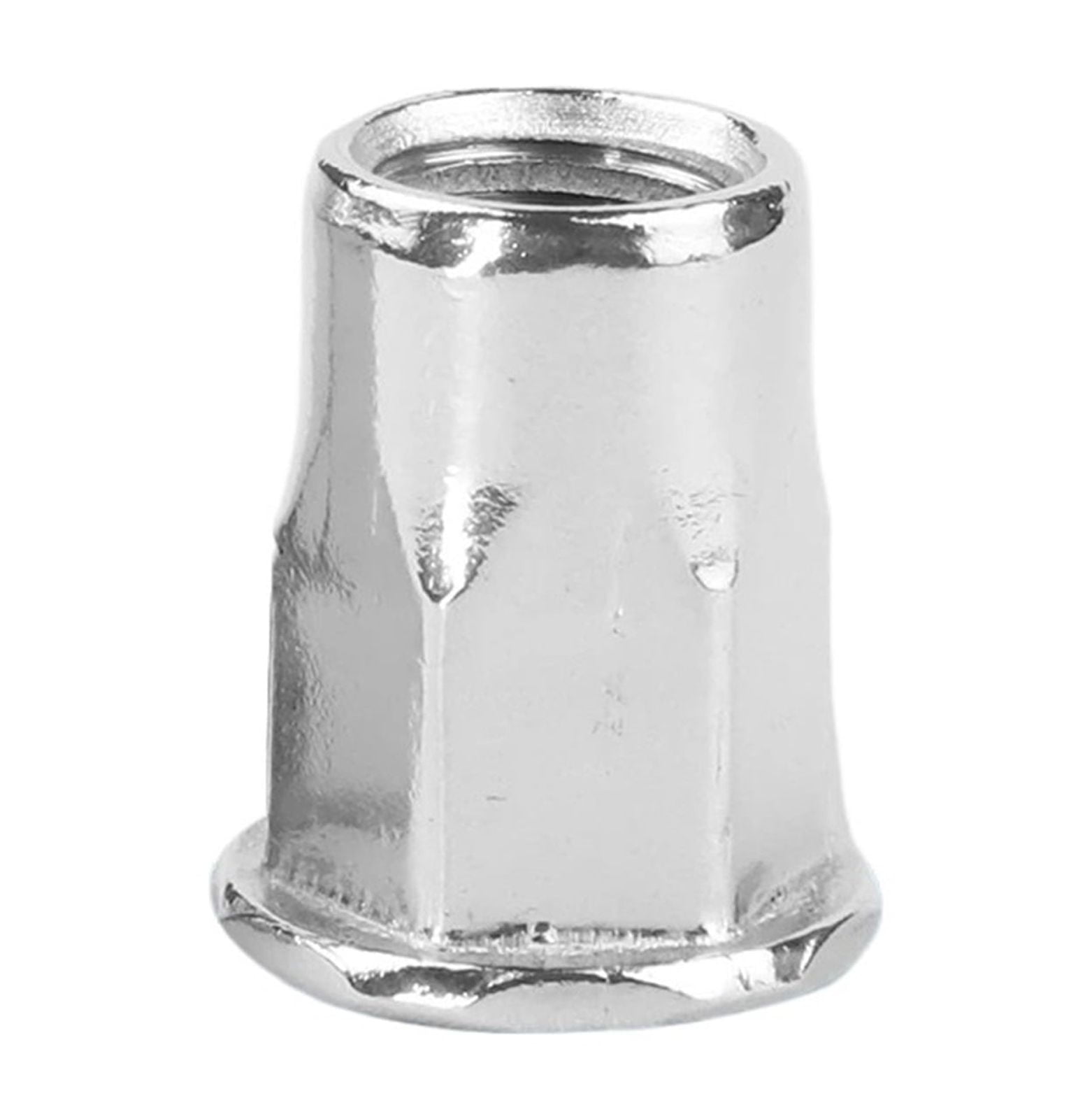 XIEZHID 10pcs Hex Flat Head Binding Rivet Nut Stainless Steel M4 M5 M6 ...