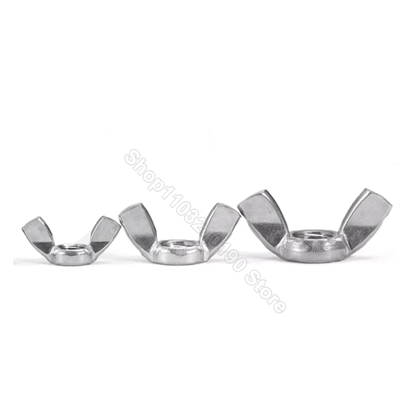 XIEZHID 2-30pcs Butterfly Wing Nut M4 M5 M6 M8 M10 M12 SUS 201 ...