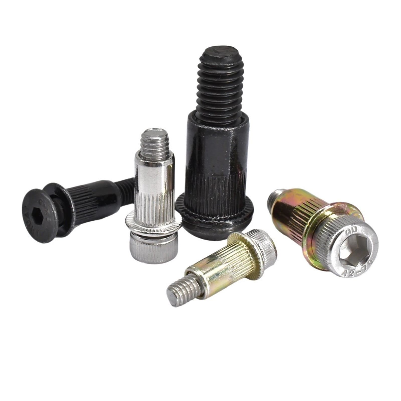 XIEZHID 2/5/10/20/30pcs Round/Cup Head/Countersunk Allen Screw Rivet ...
