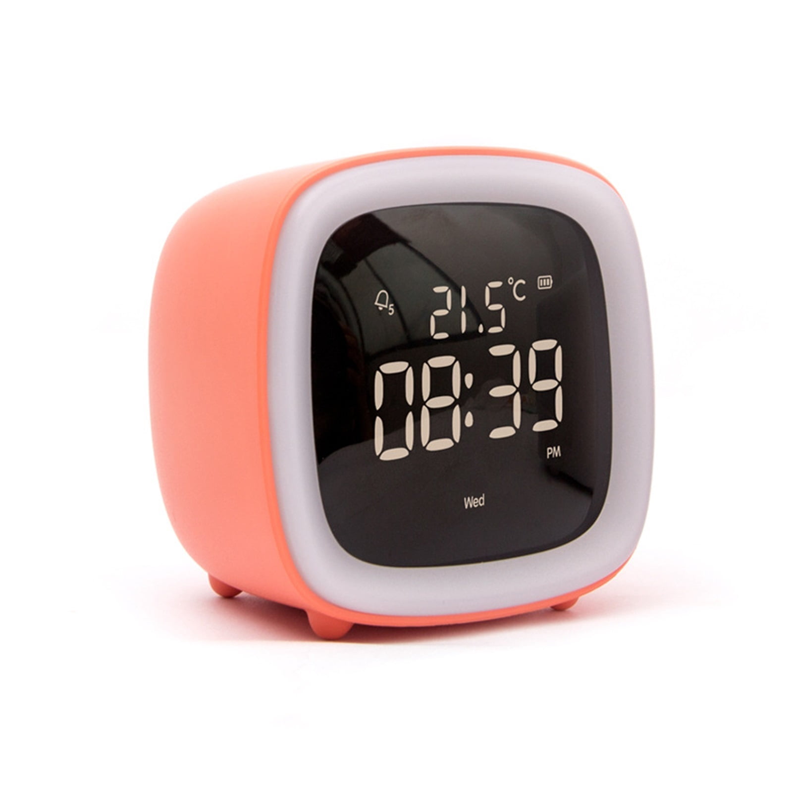 XIEZHID Cartoon Alarm Clock Cute TV Pet Clock Multifunctional Digital ...
