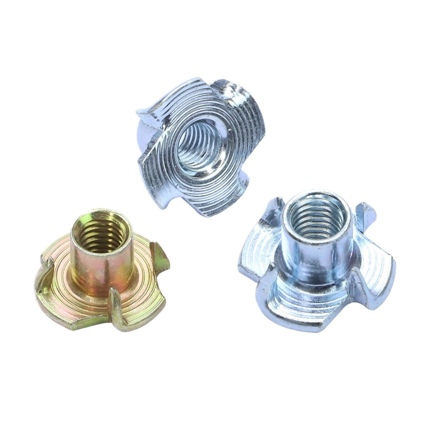 XIEZHID Four Claws Nuts M4 M5 M6 M8 M10 Zinc Plated Stainless Steel ...