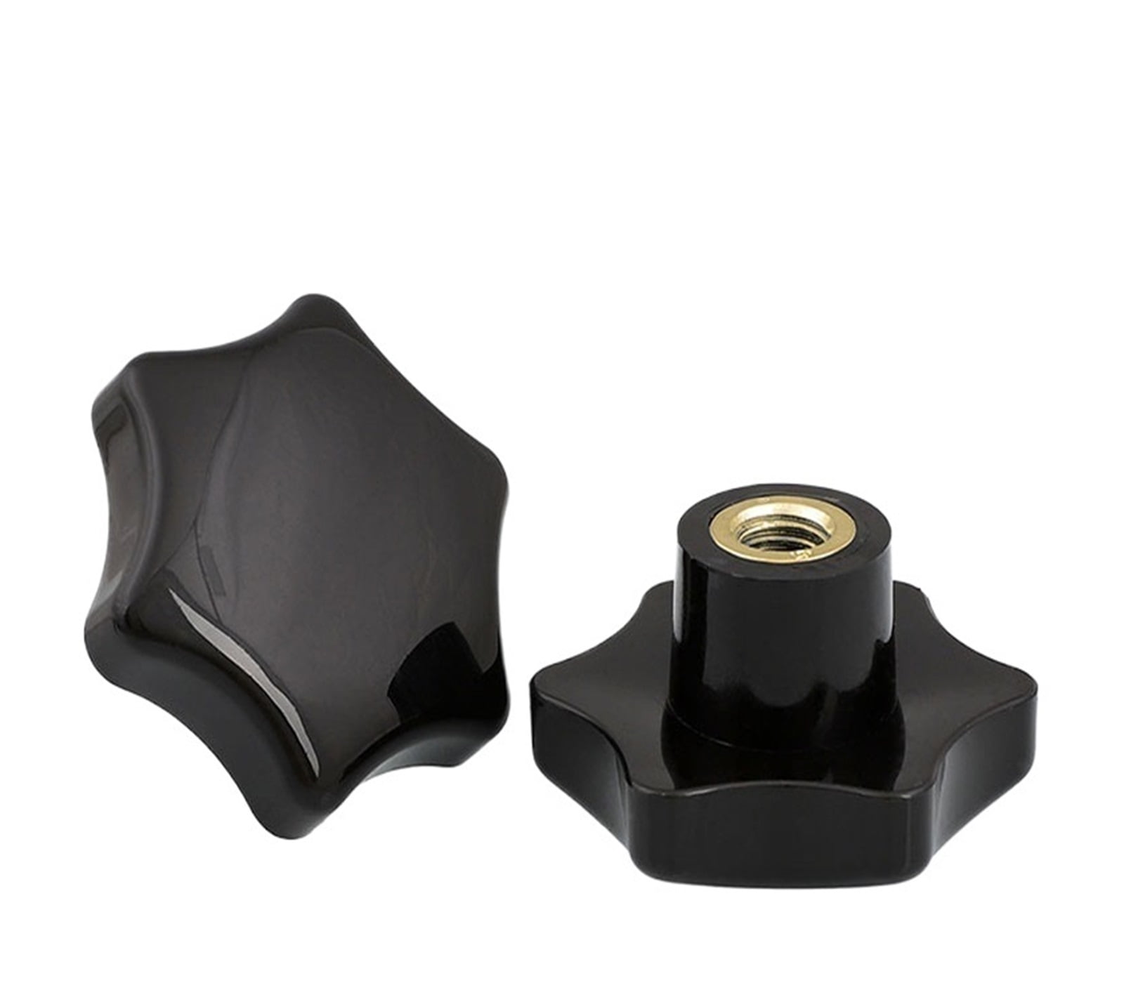 XIEZHID Knob Nuts Plum Hand Tighten Nuts Handle Thread Star Mechanical ...