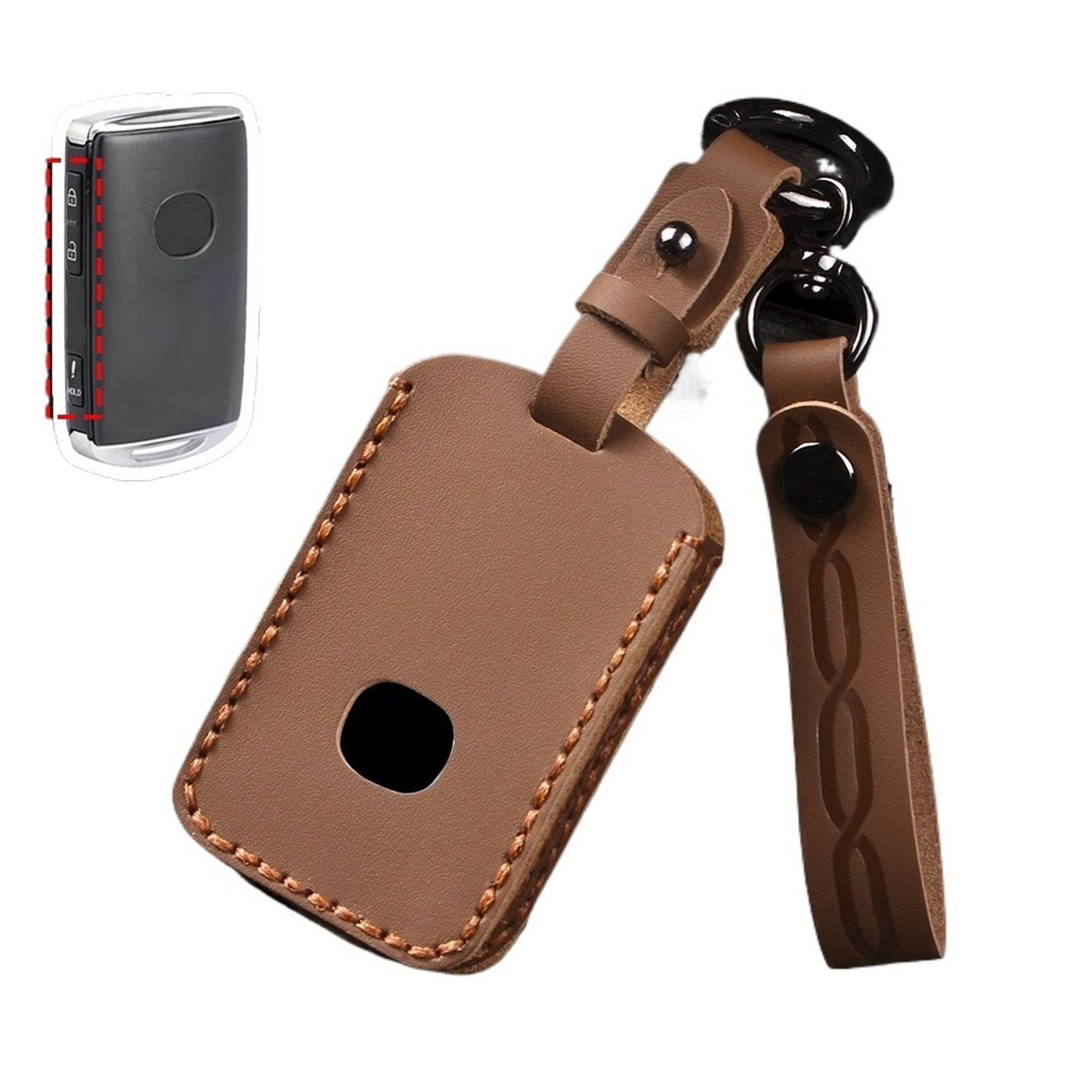 XIEZHID Leather Key Case Shell Fit For Mazda 3 Alexa CX4 CX5 CX-5 CX8 CX-30 CX30 2019 2020 ...