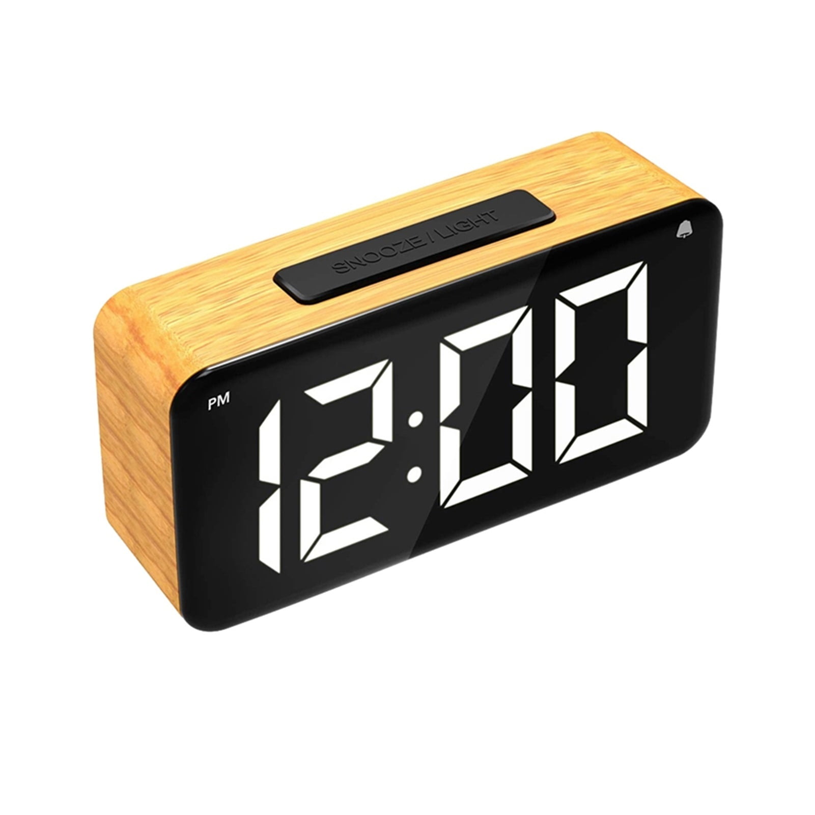 XIEZHID Plug Digital Alarm Clock, LED Screen Display, Simple Digital ...