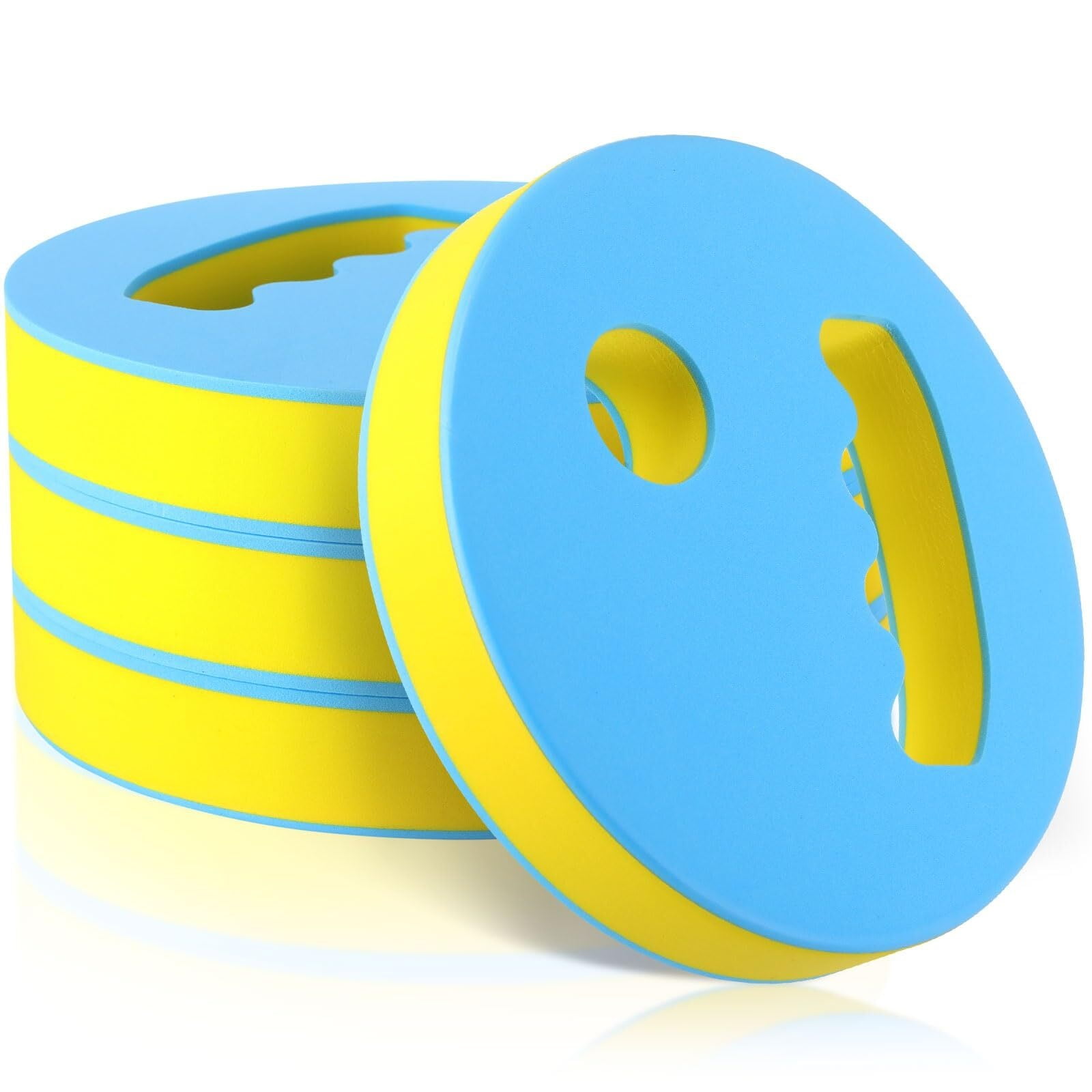 XIEzd 4 Pcs Water Exercise Discs Water Weights for Pool Exercise Set ...