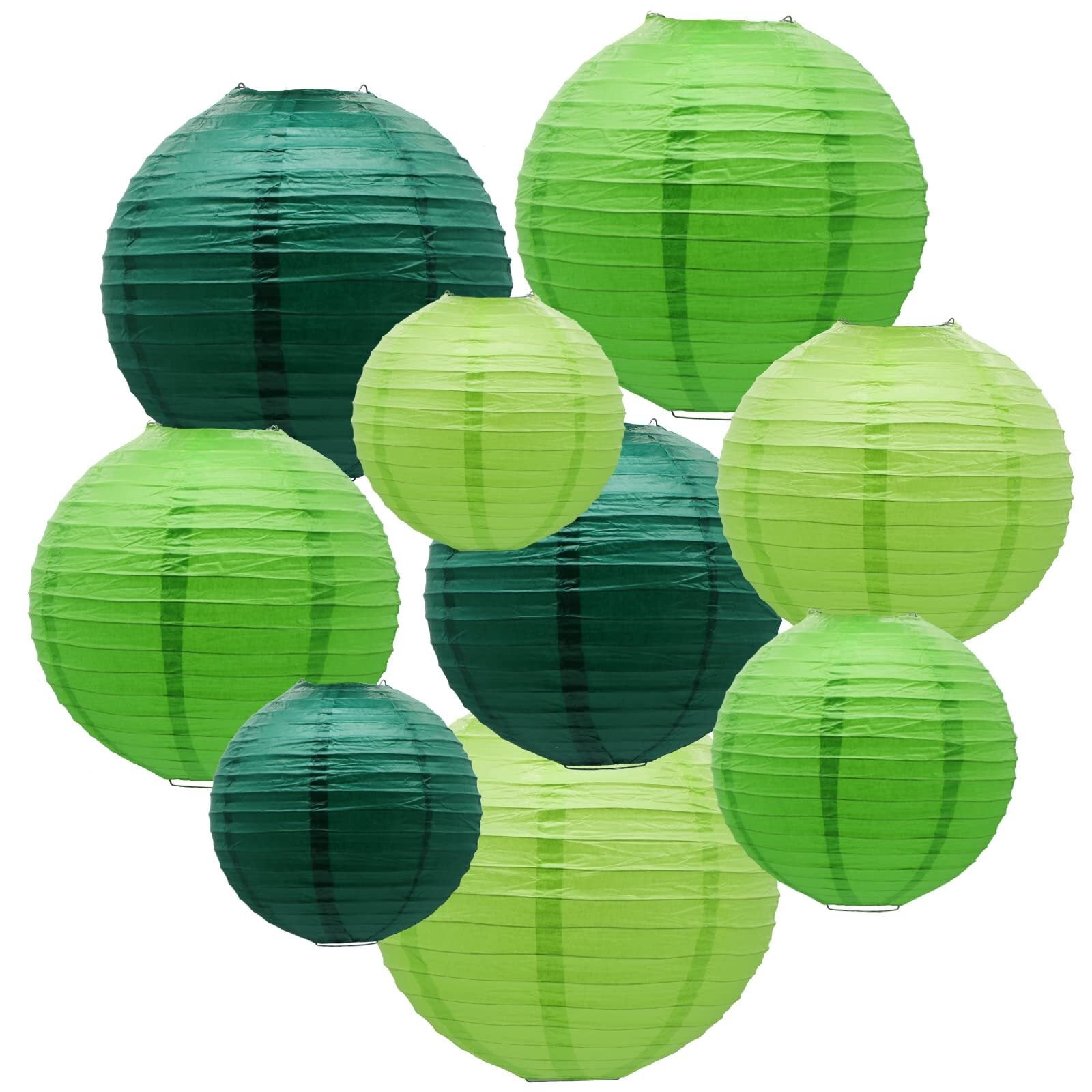 XIEzd Paper Lanterns Decorative, Round Hanging Lantern for Halloween ...