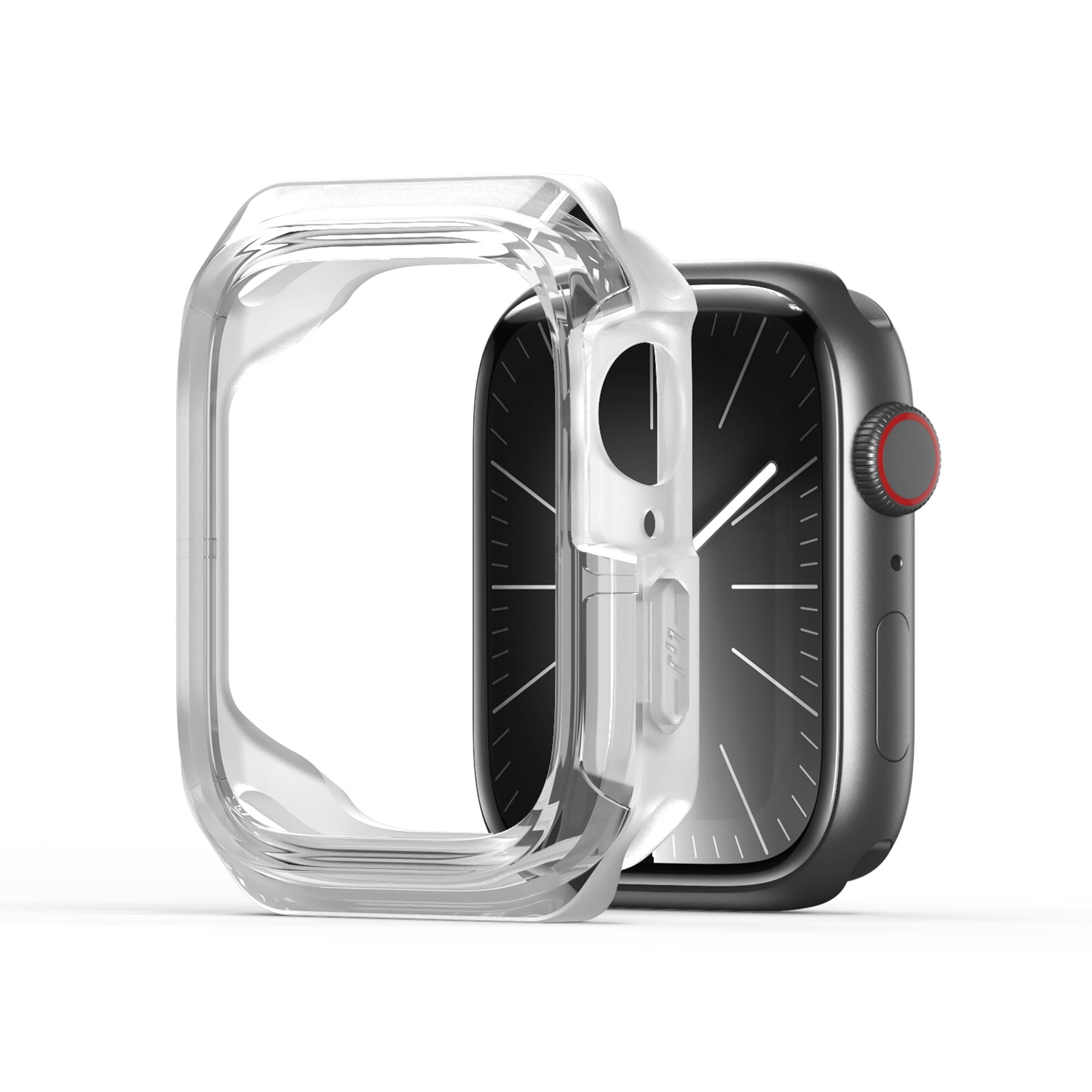 XIHAMA 44mm Armor Case Fit for Apple Watch 4/5/6/SE 44mm Case, Soft ...