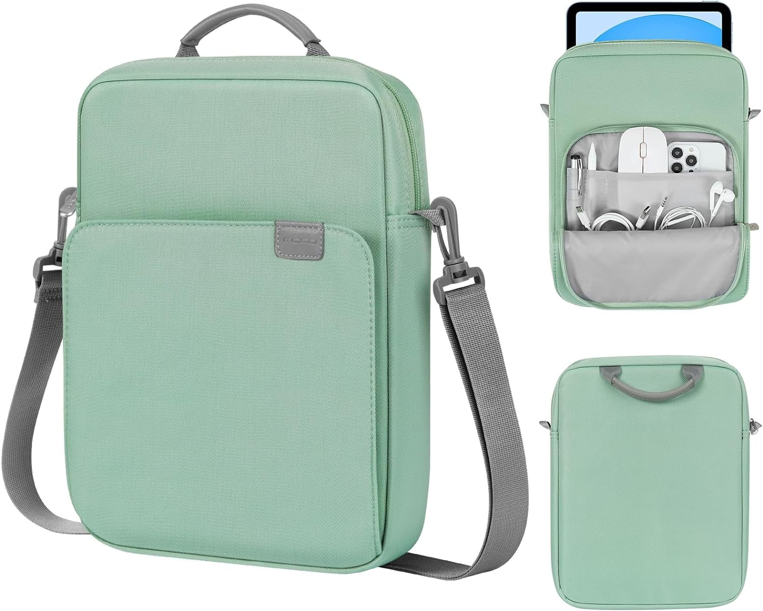 XIHAMA 9-13 Inch Tablet Sleeve Bag Handle Carrying Case with Shoulder ...