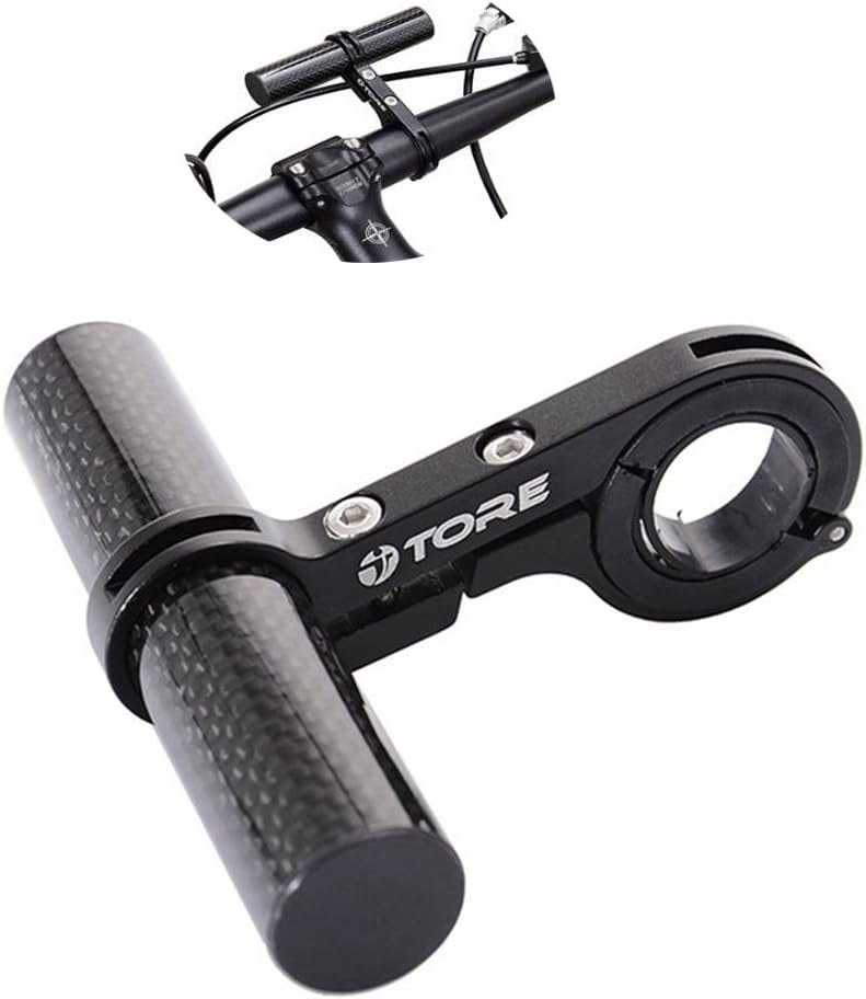 XIHAMA Bike Handlebar Extender Extension Carbon Fiber Bracket Aluminum ...