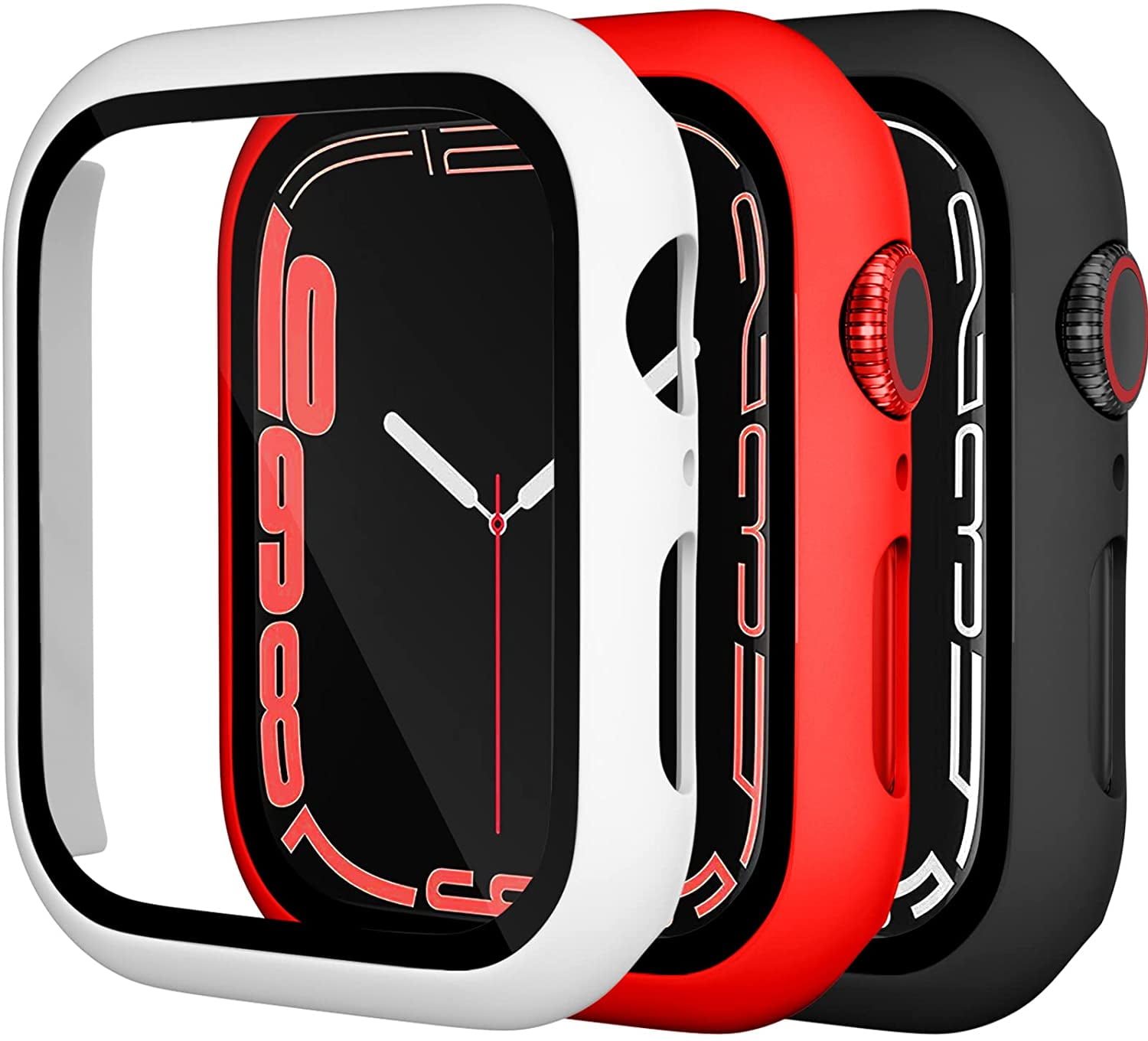 XIHAMA Compatible with Apple Watch Case 44mm iWatch SE Series 6 5 4 ...