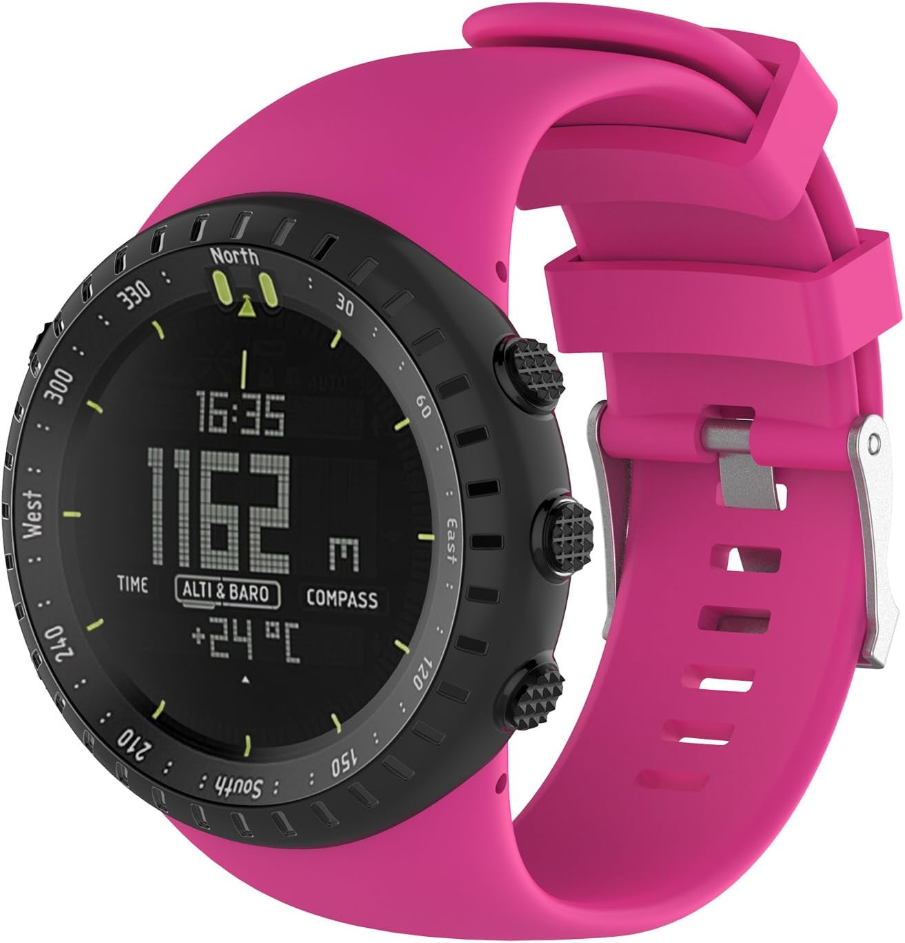 XIHAMA For Suunto Core Band suntokoa All Black Made of High Quality Tpu ...