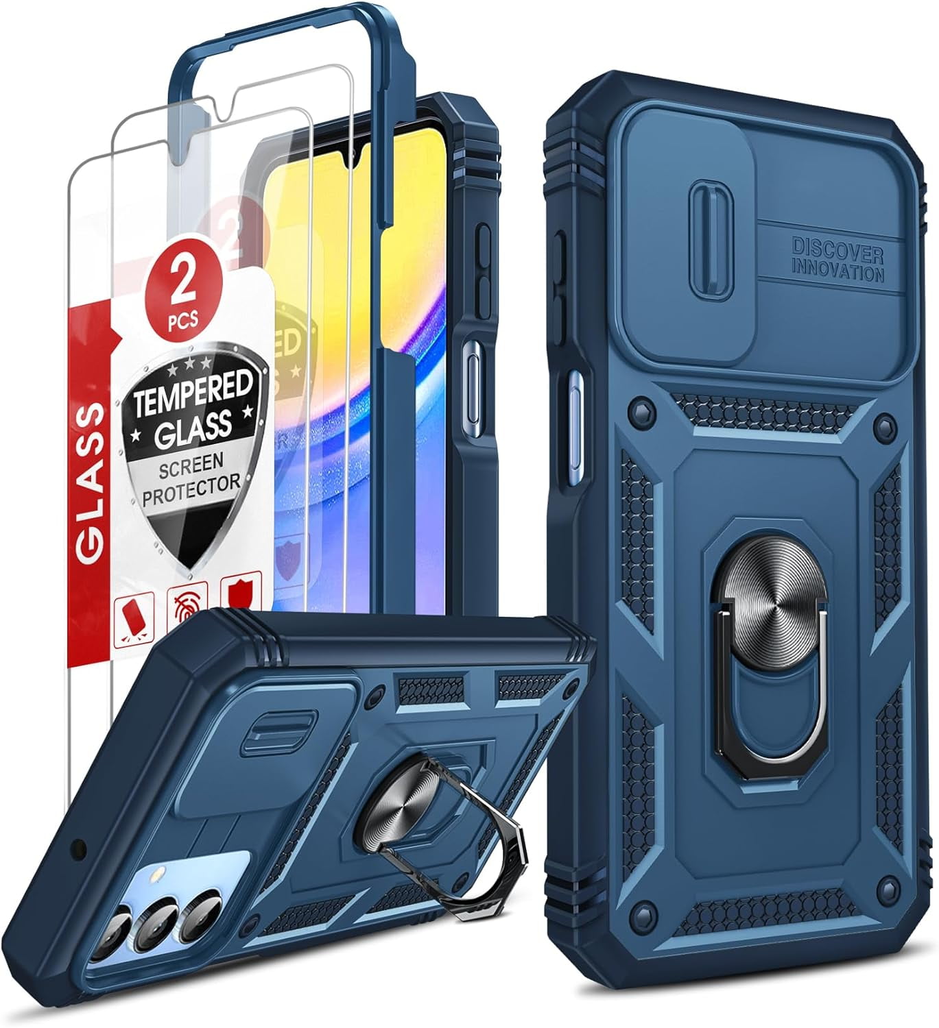 XIHAMA for Galaxy A15-5G Phone Case: Galaxy A15 5G Screen Protector ...