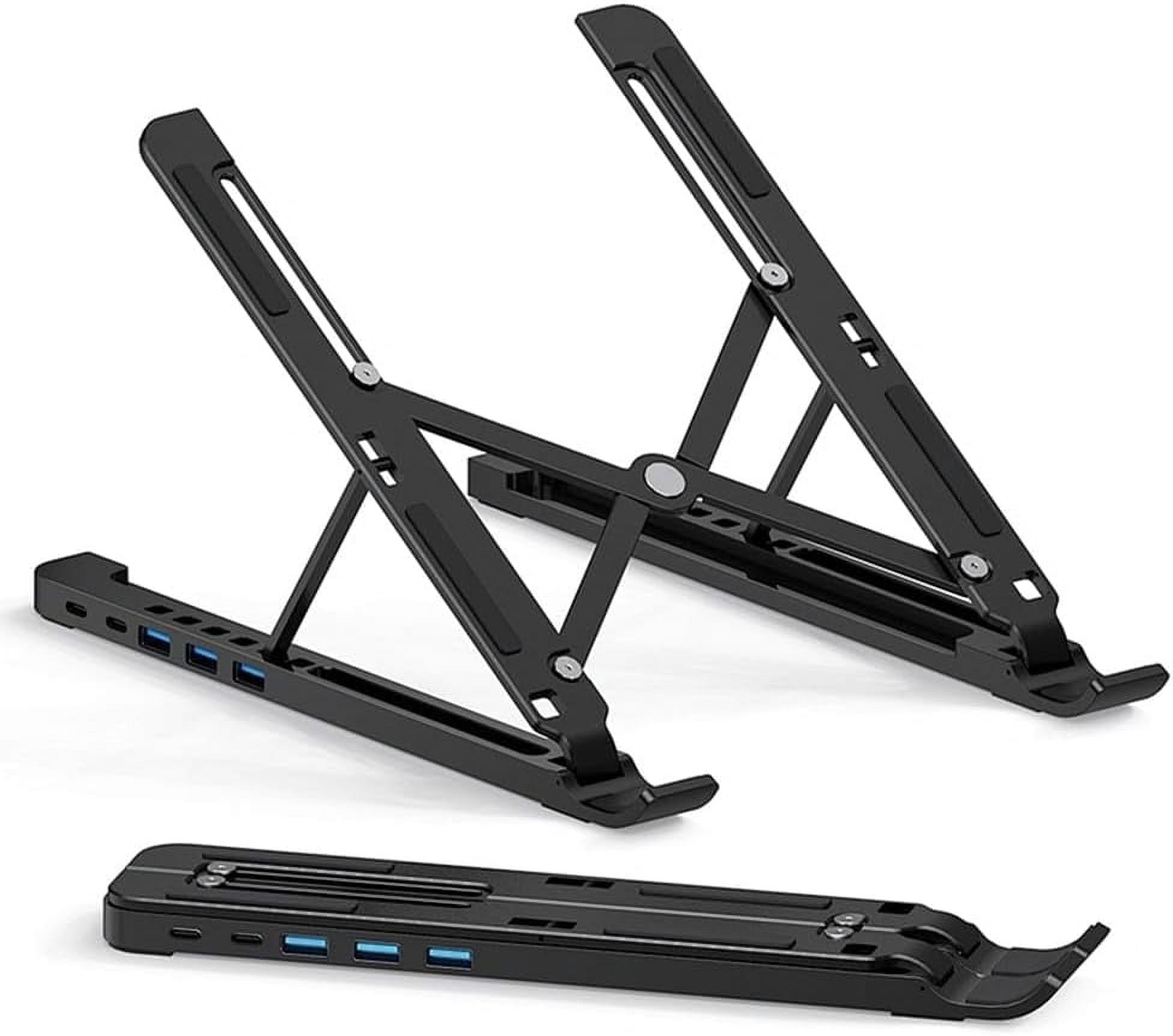 XIHAMA Laptop Stand with Docking Station,4-in-1 Laptop,Notebook Stand ...