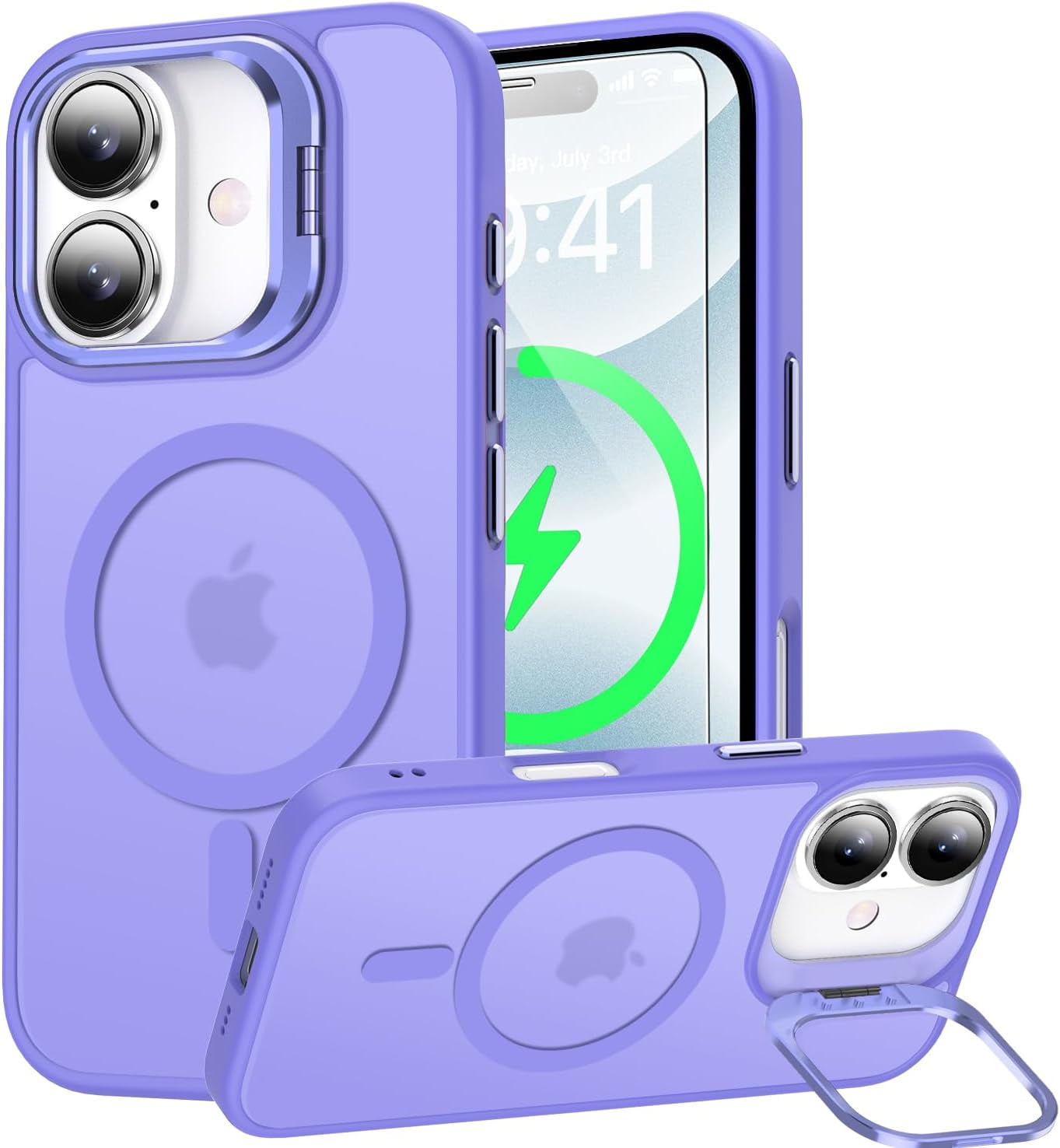 XIHAMA Magnetic iPhone 16/Pro Max/Pro/Plus Case with Screen Protector ...