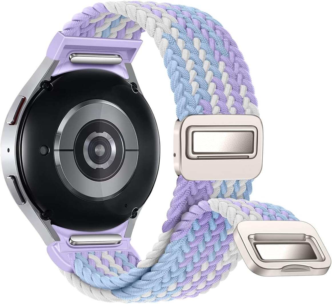 XIHAMA One Click No Gap Magnetic Braided Bands Compatible with Samsung ...
