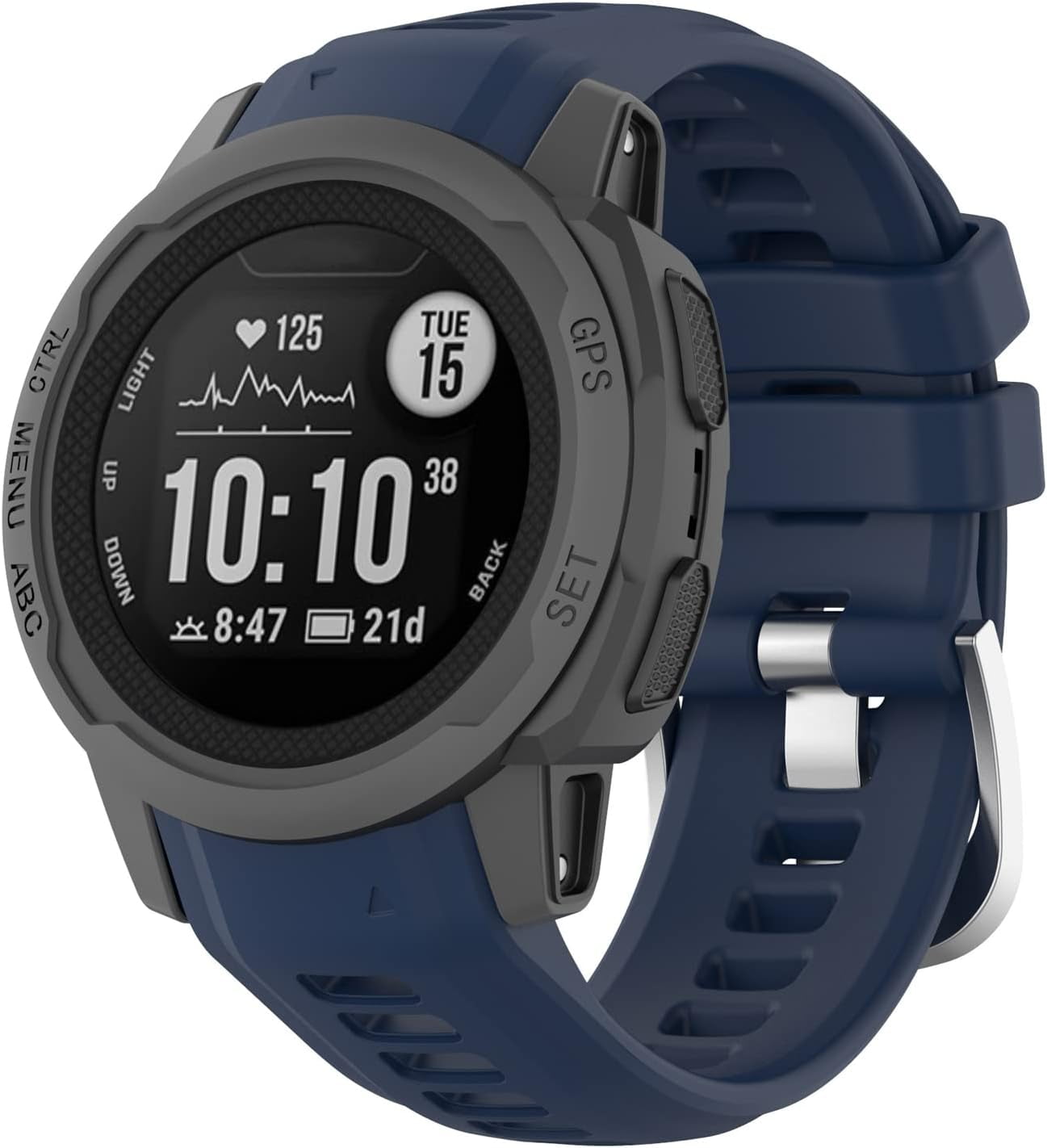 XIHAMA Smart Watch Replacement Strap, Compatible Garmin Instinct 2S ...