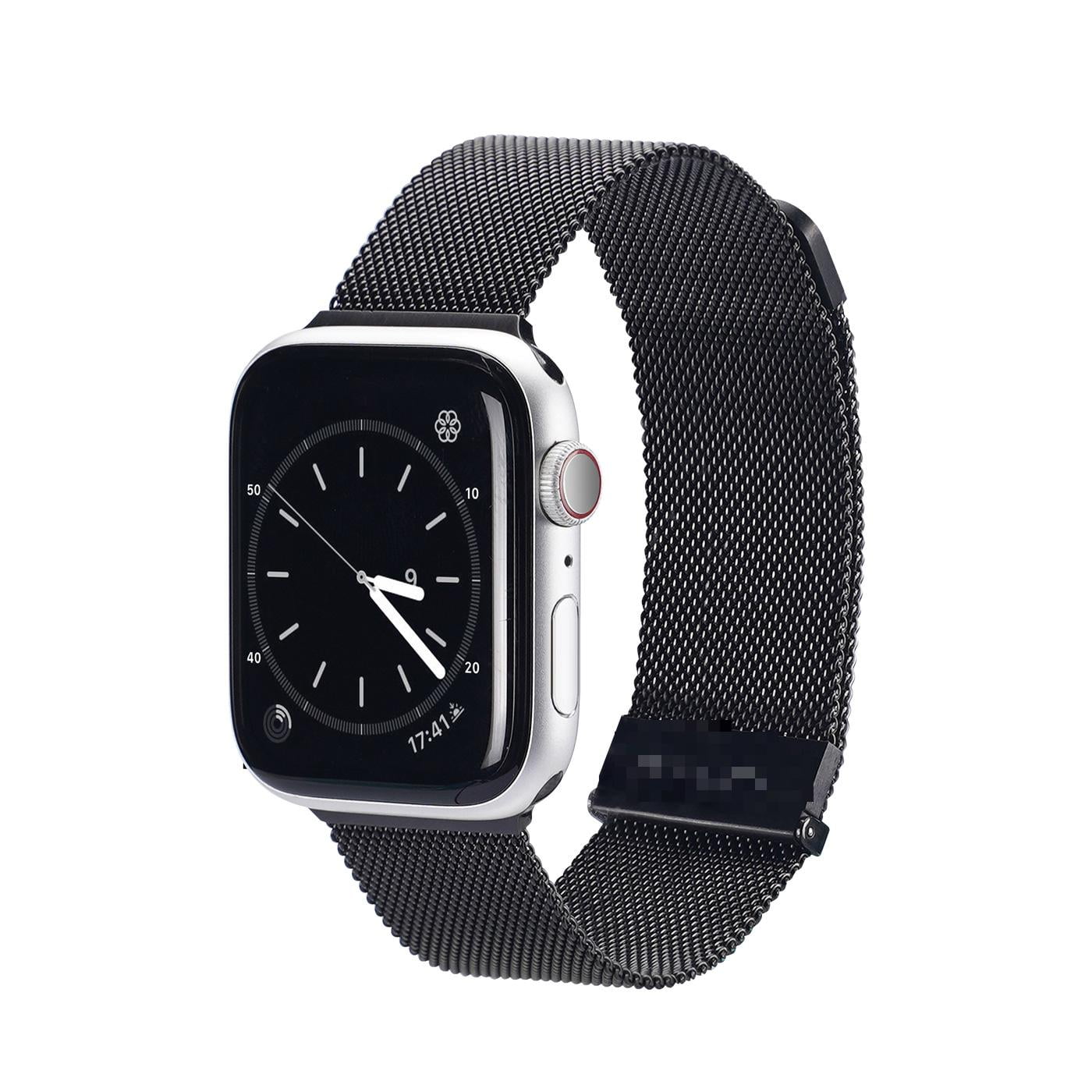 XIHAMA Stainless Steel Milanese Watch Band for Apple Watch Band 46mm ...