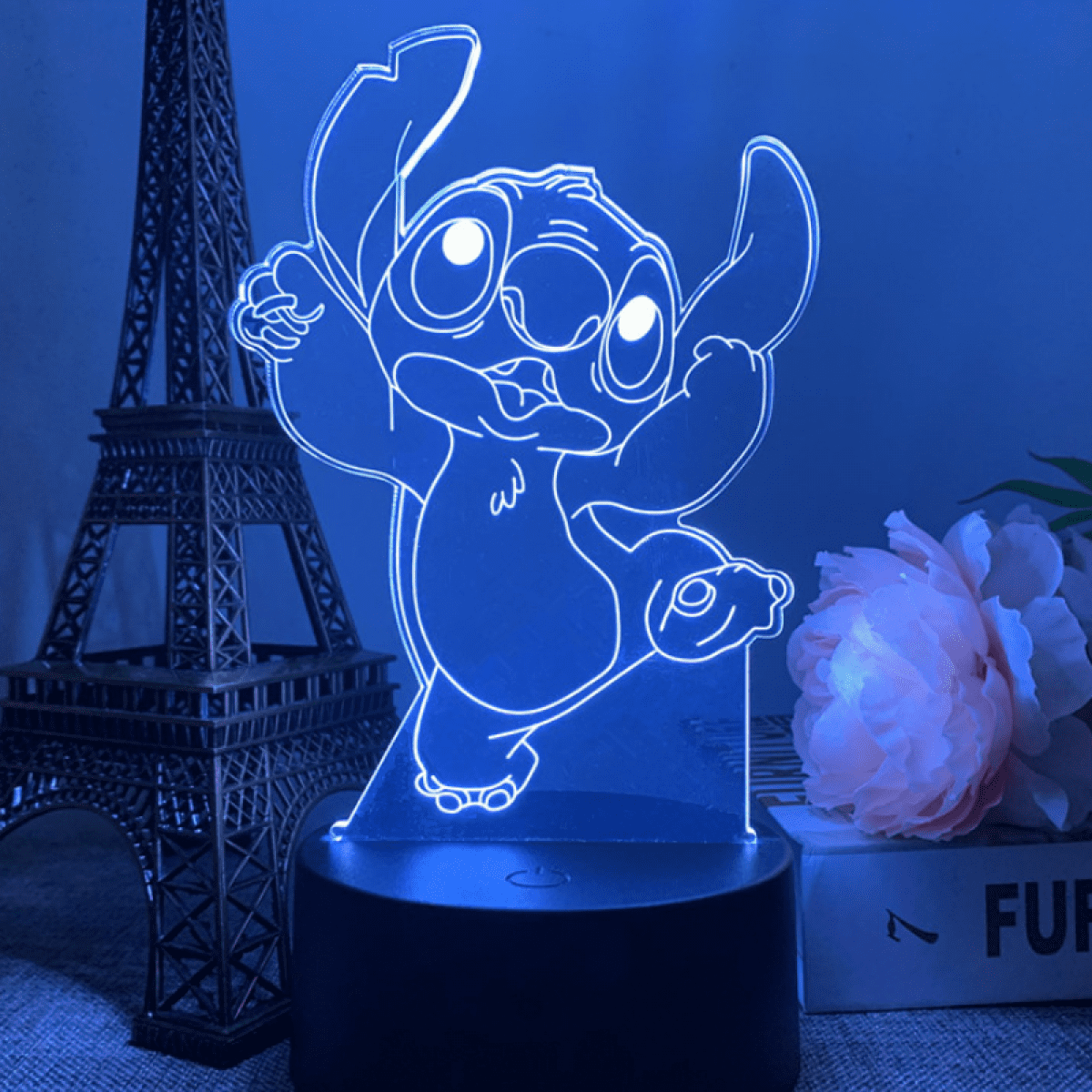 XIHAMA-Stitch Night Light, 3D LED Light Lilo Stitch Gifts LED ...