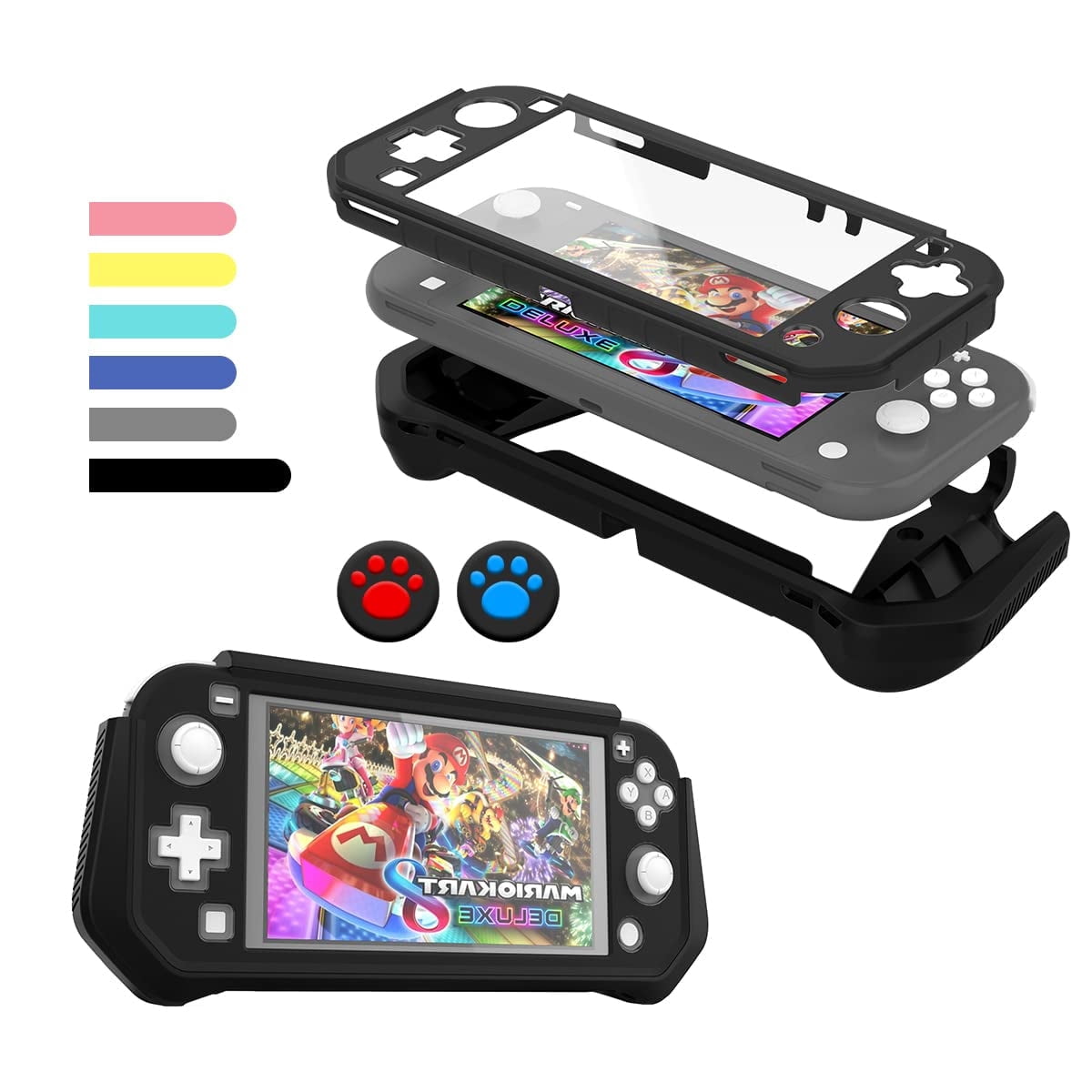 XIHAMA Switch Lite Case Protective Case Compatible for Nintendo Switch ...