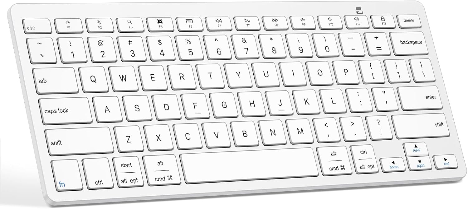 XIHAMA Universal Bluetooth Keyboard for iPad, Upgraded BLE Technology ...