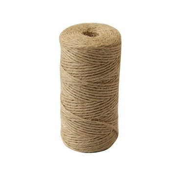 Natural Jute Fiber Rope, 6mm, 10 Yards - Walmart.com