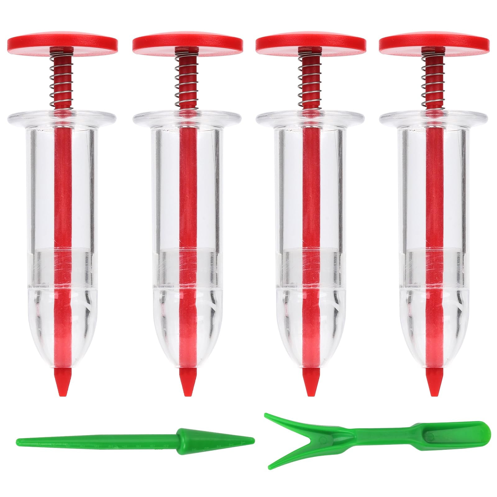 XIHIRCD 6pcs Mini FEV6 Seed Spreader, Manual Seedlings Dibber and ...