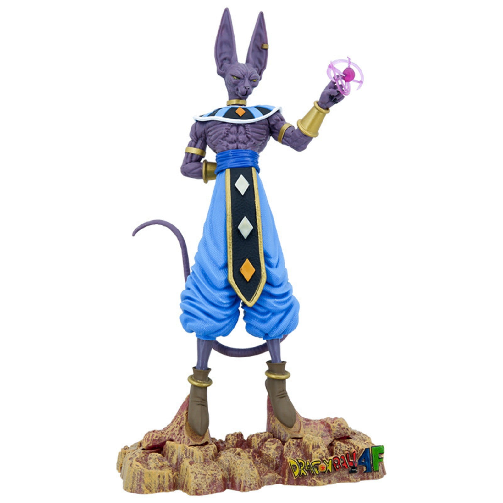 XIIHAA 11.8 Inch Dragon Ball Super - Beerus PVC Model Toys Fan ...
