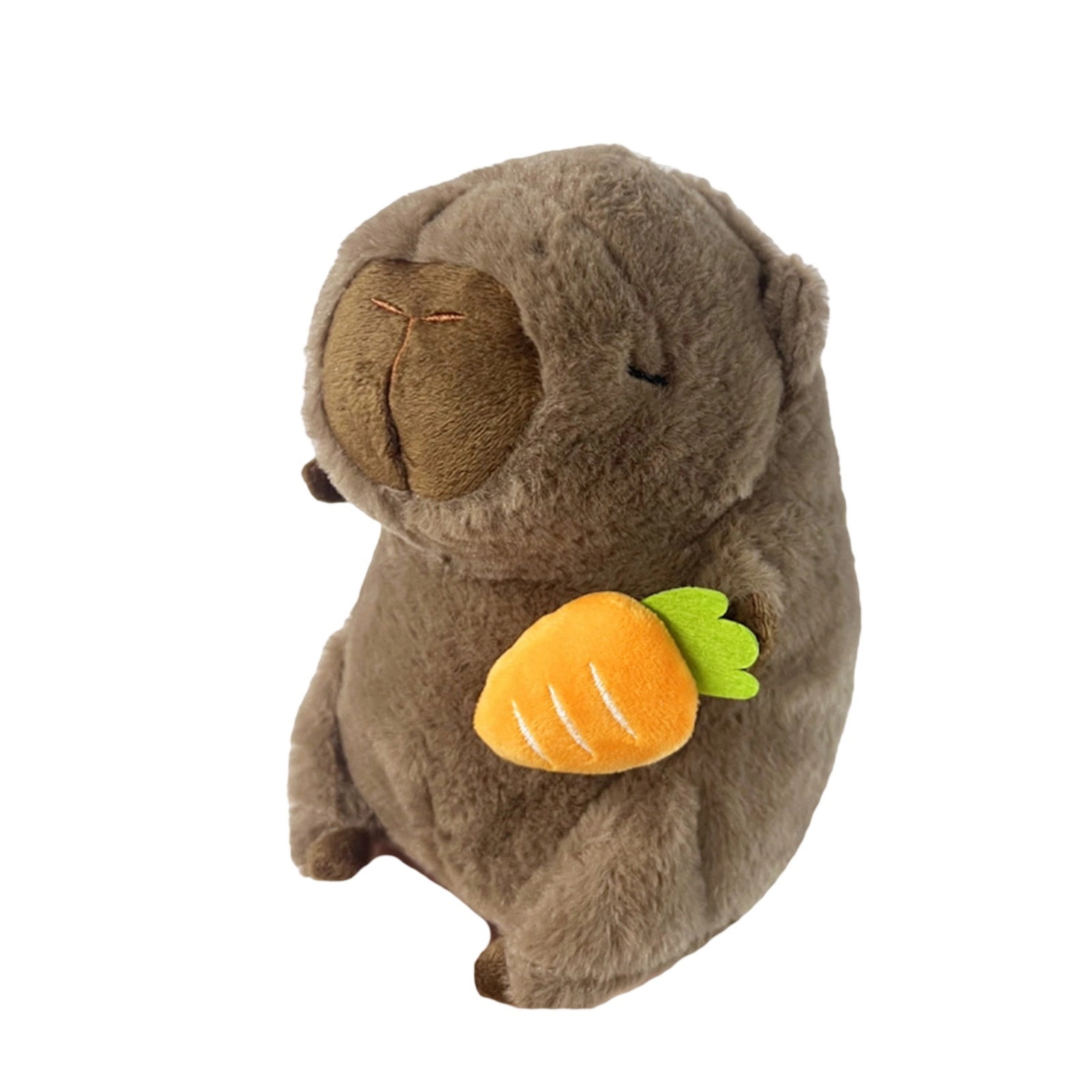 XIIHAA Capybara Plush Toys 10 Inch, Carrot Capybara Stuffed Animal ...