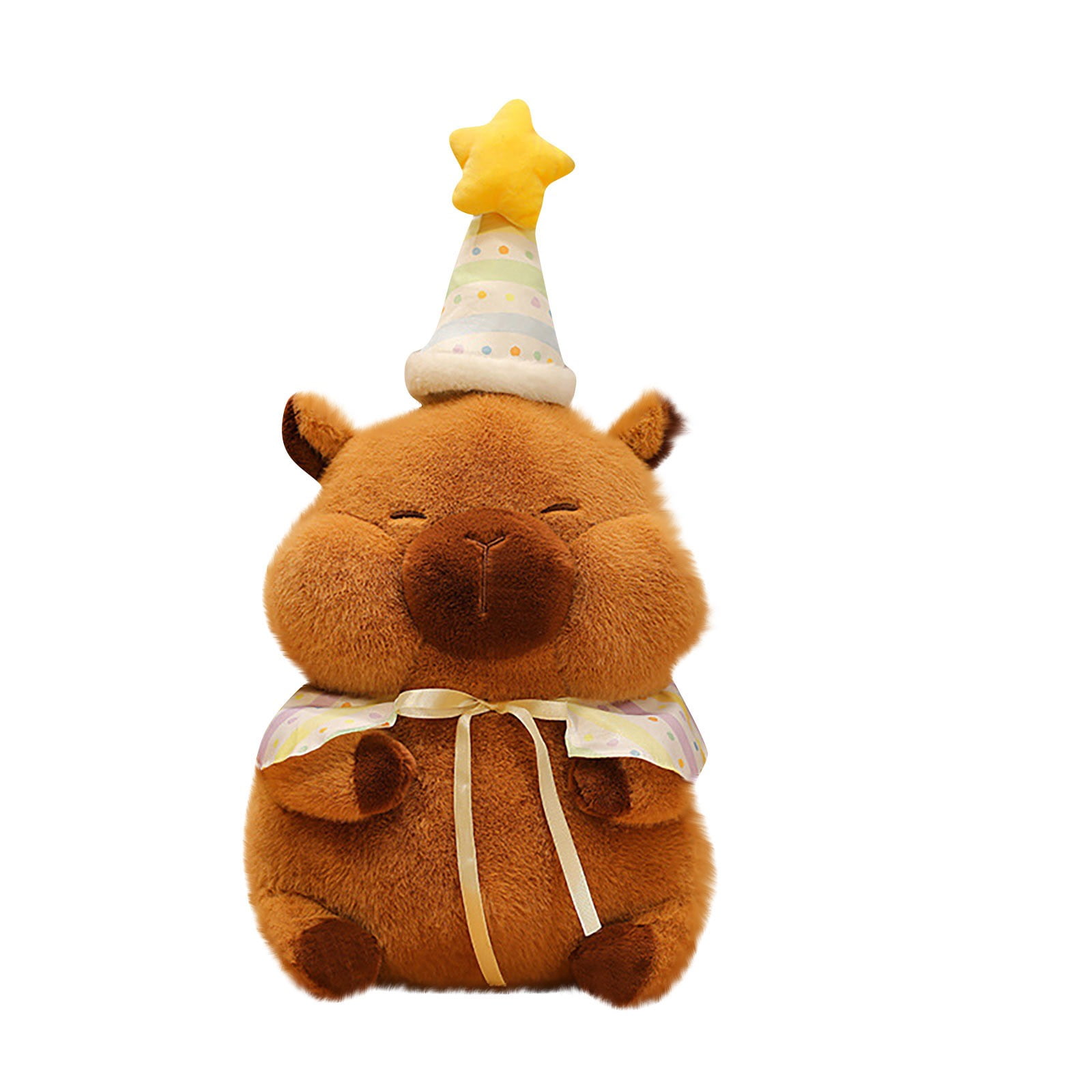 XIIHAA Cute Capybara Plush with Star Top Hat and Cape, Capybara Stuffed ...