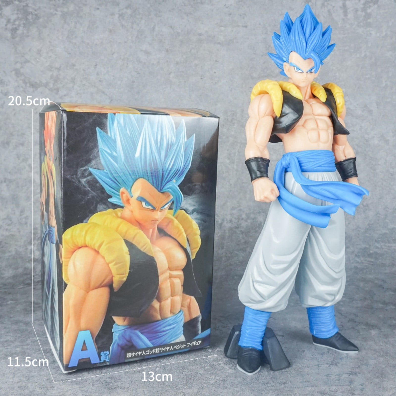 XIIHAA Dragon Ball Ultimate Soldiers: Super Saiyan Blue Gogeta Standing ...