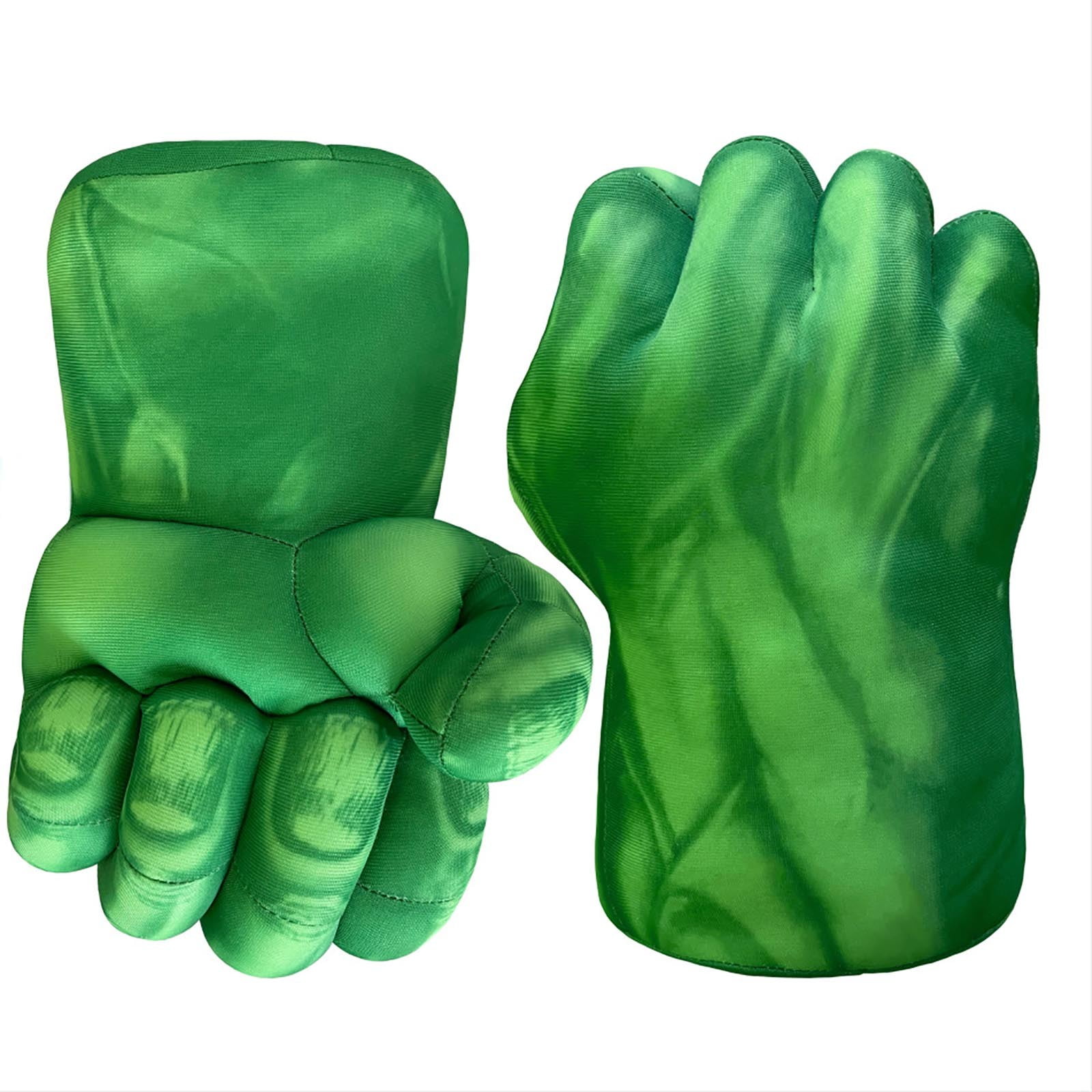 XIIHAA Hulk Smash Fists, Superhero Hands Gloves for Kids & Adults, Soft ...