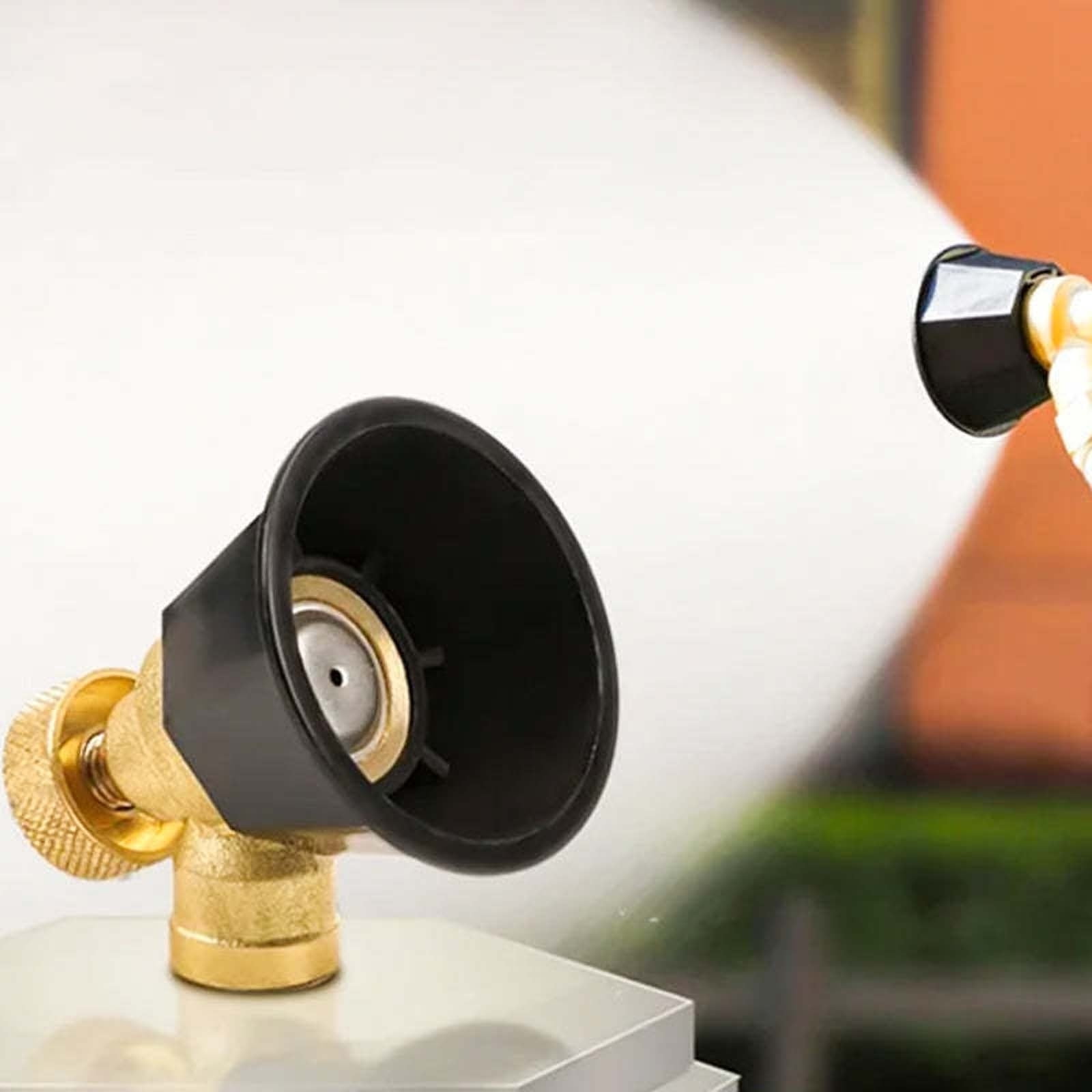 XIJUREN 360-Degree Cover Brass Adjustables Height Atomization Nozzle ...