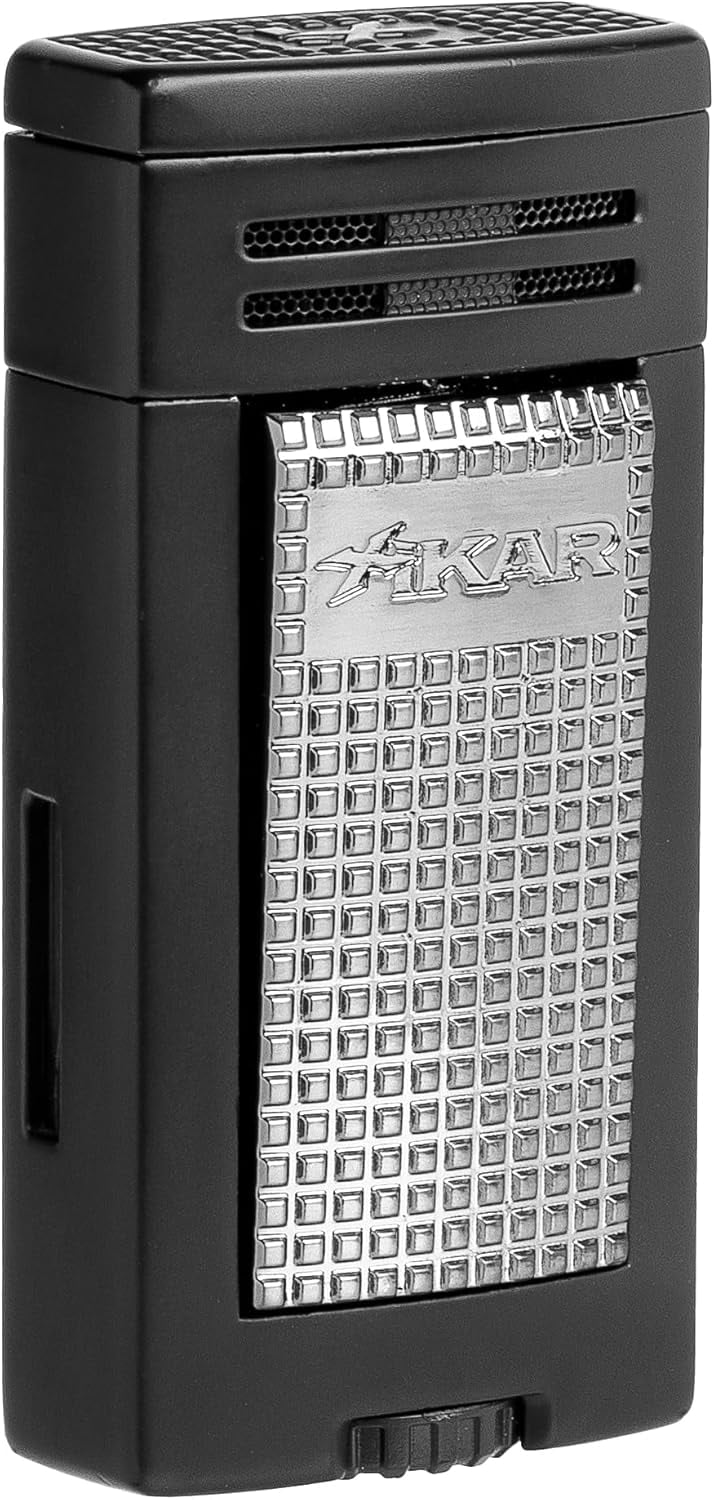 XIKAR® Ion Double-Jet Flame Cigar Lighter. with Textured Trigger Button ...