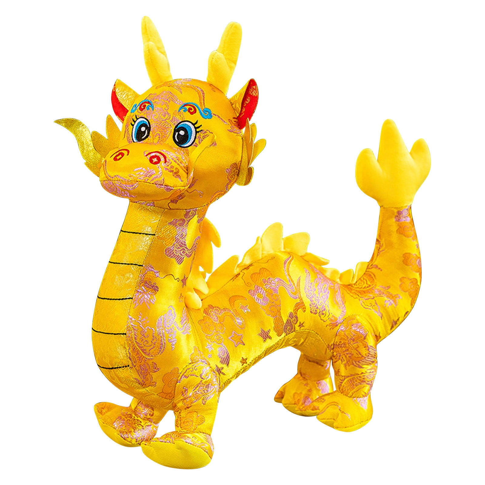 XIKEDUO Chinese Dragon Lifelike Forged Cloth Dragon Year Doll, 7.8 Inch ...