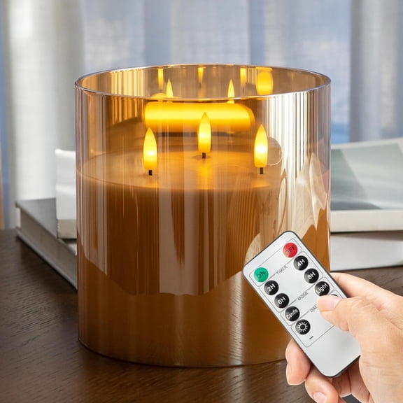Extra Large Candles In Glass