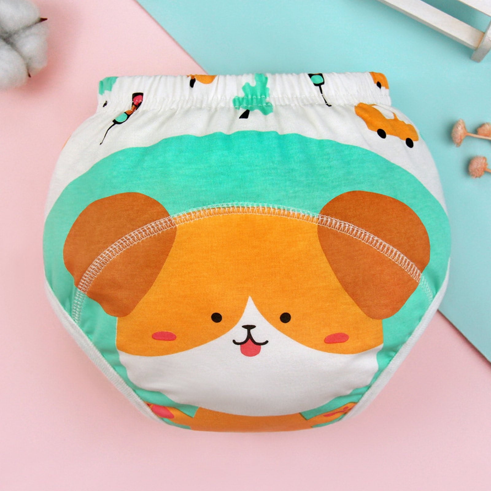 XIMIN Animal Baby Toddler Cartoon Potty Training Pure Cotton Diaper ...