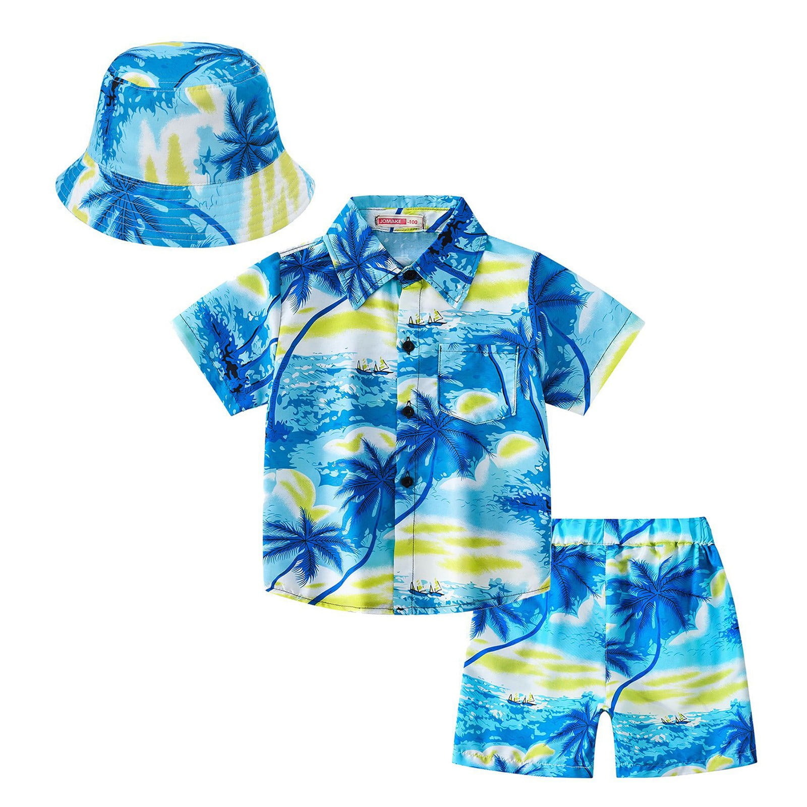 XIMIN Boys and Girls Short Sleeved Suit Thin Small and Medium Kids with ...