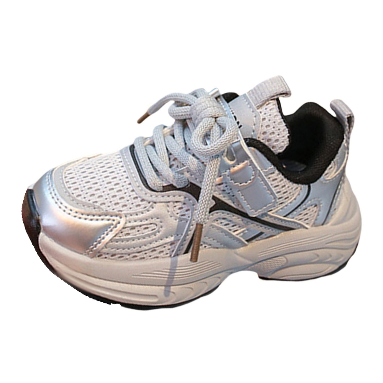 XIMIN Kids Girls Y2K Chunky Sneakers Cute Mesh Trainers Running Shoes ...