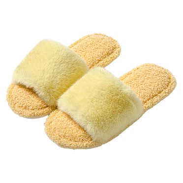 Indoor/Outdoor Smiley Face Slippers for Adults, Anti-Slip, Slide-On ...