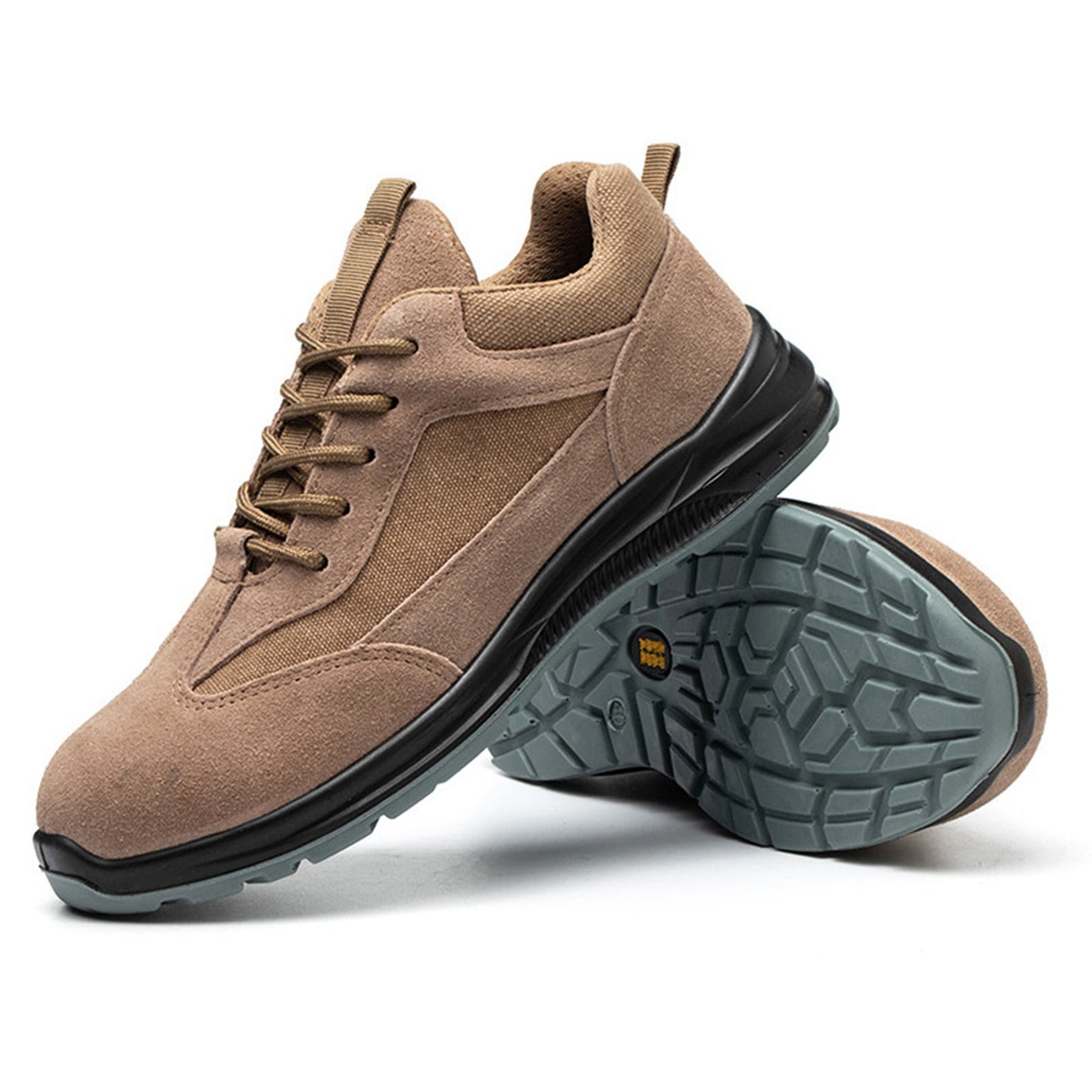 XIMIN Steel Toe Shoes for Men Women Safety Work Sneakers Indestructible ...