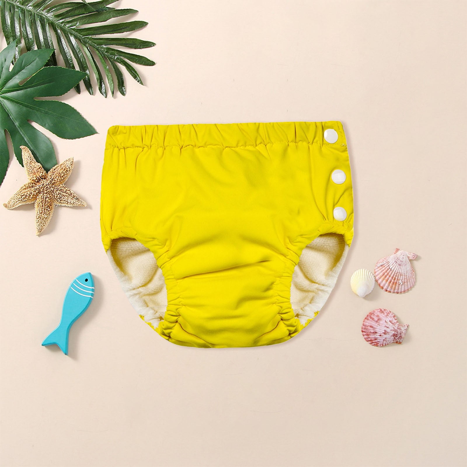 XIMIN Swim Diapers for Toddlers Reusable Swim Diapers Washable Baby ...