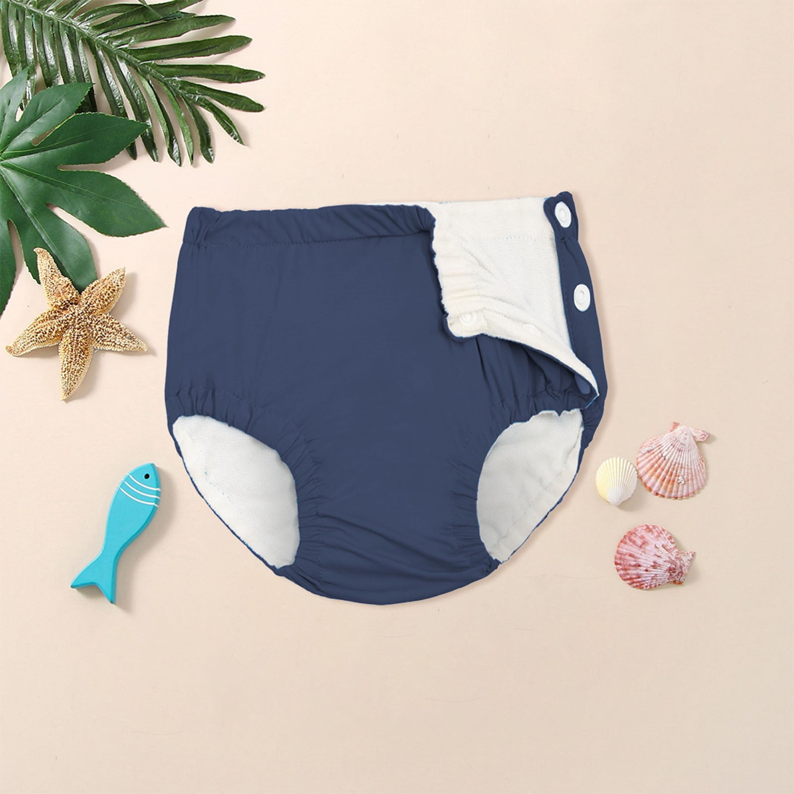 XIMIN Swim Diapers for Toddlers Reusable Swim Diapers Washable Baby ...