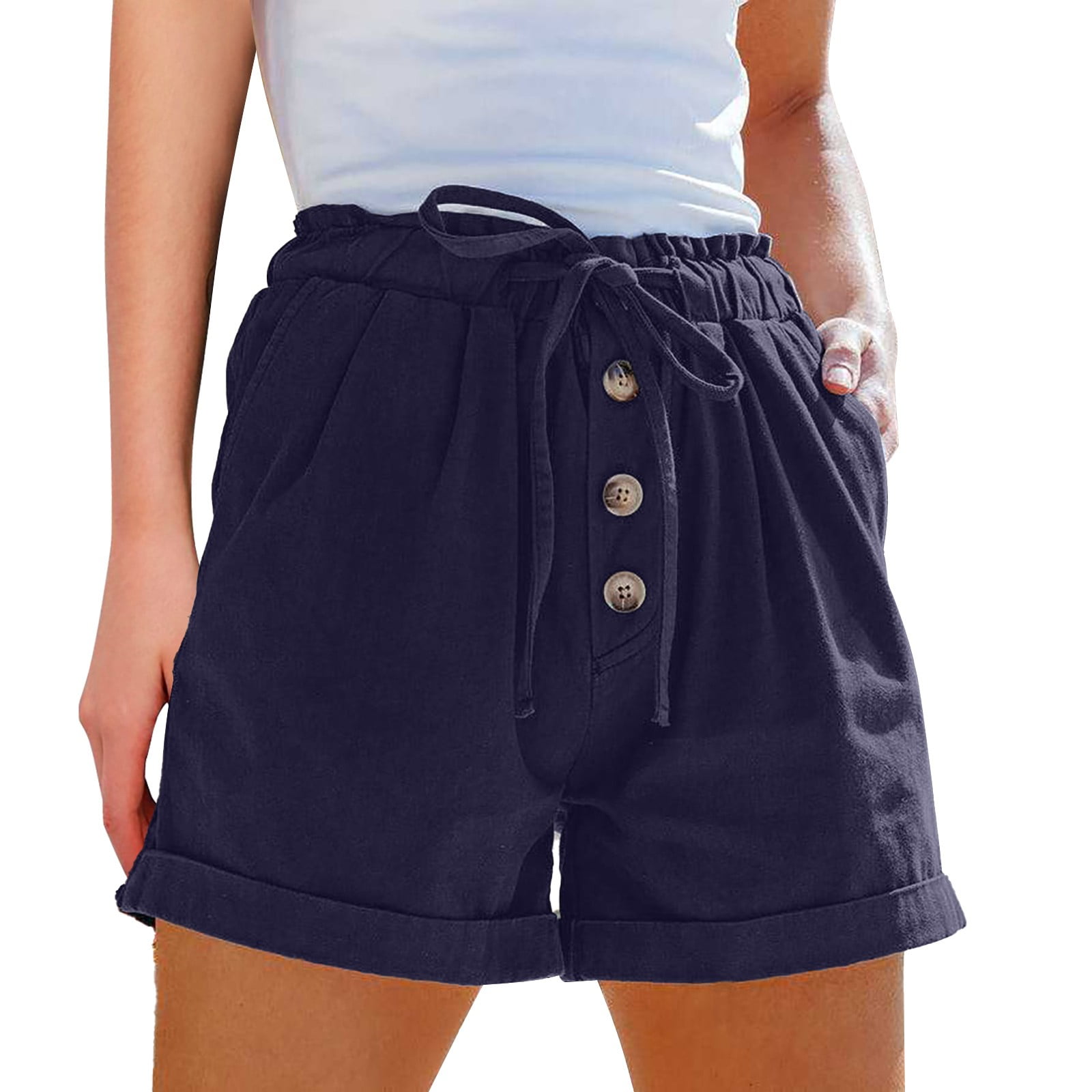 XIMIN Teen Girls Sport Shorts Fashion Wide Leg Pants for Women ...