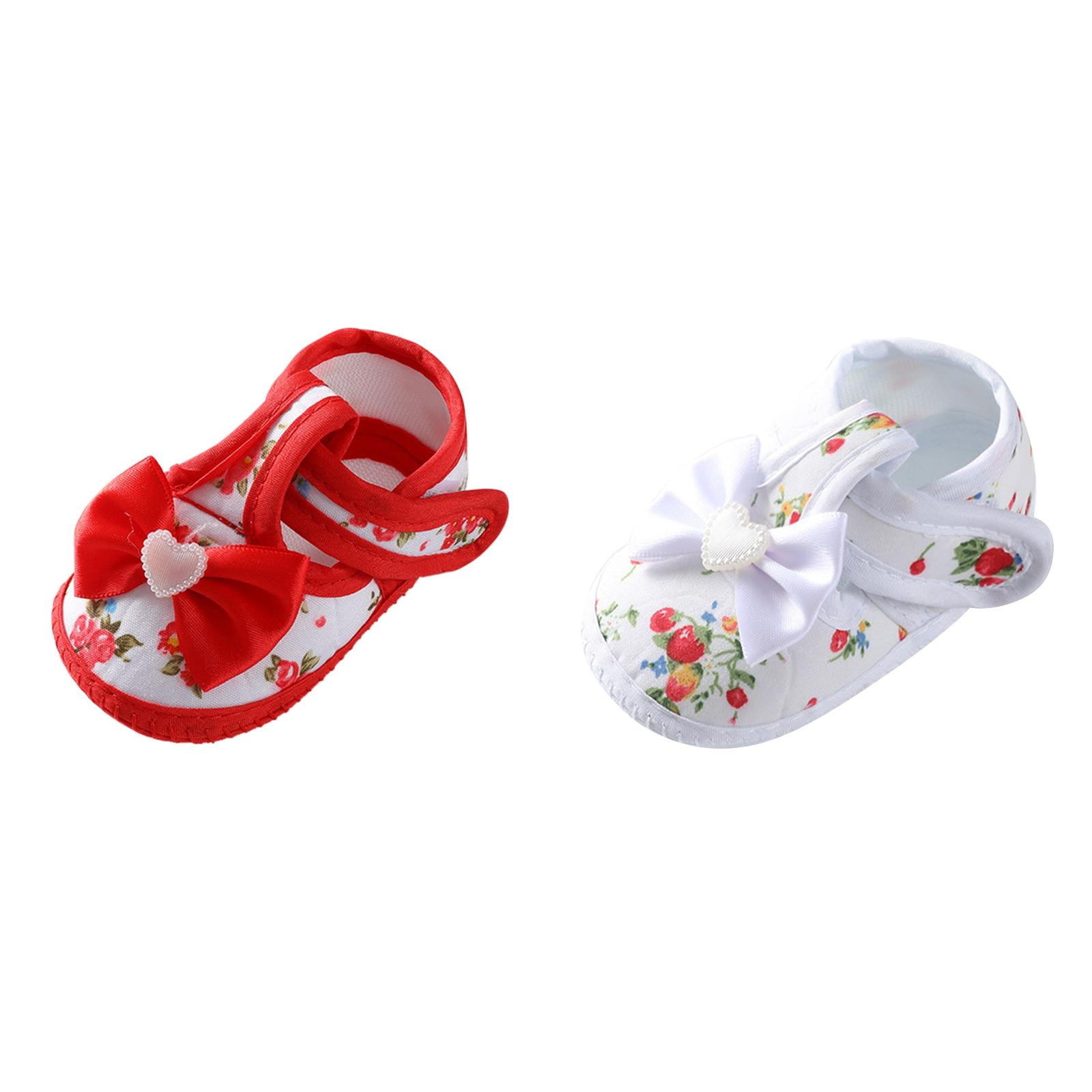XIMIN Toddler Baby Girls Soft-Soled Shoes Infant Walkers Anti-Slip ...