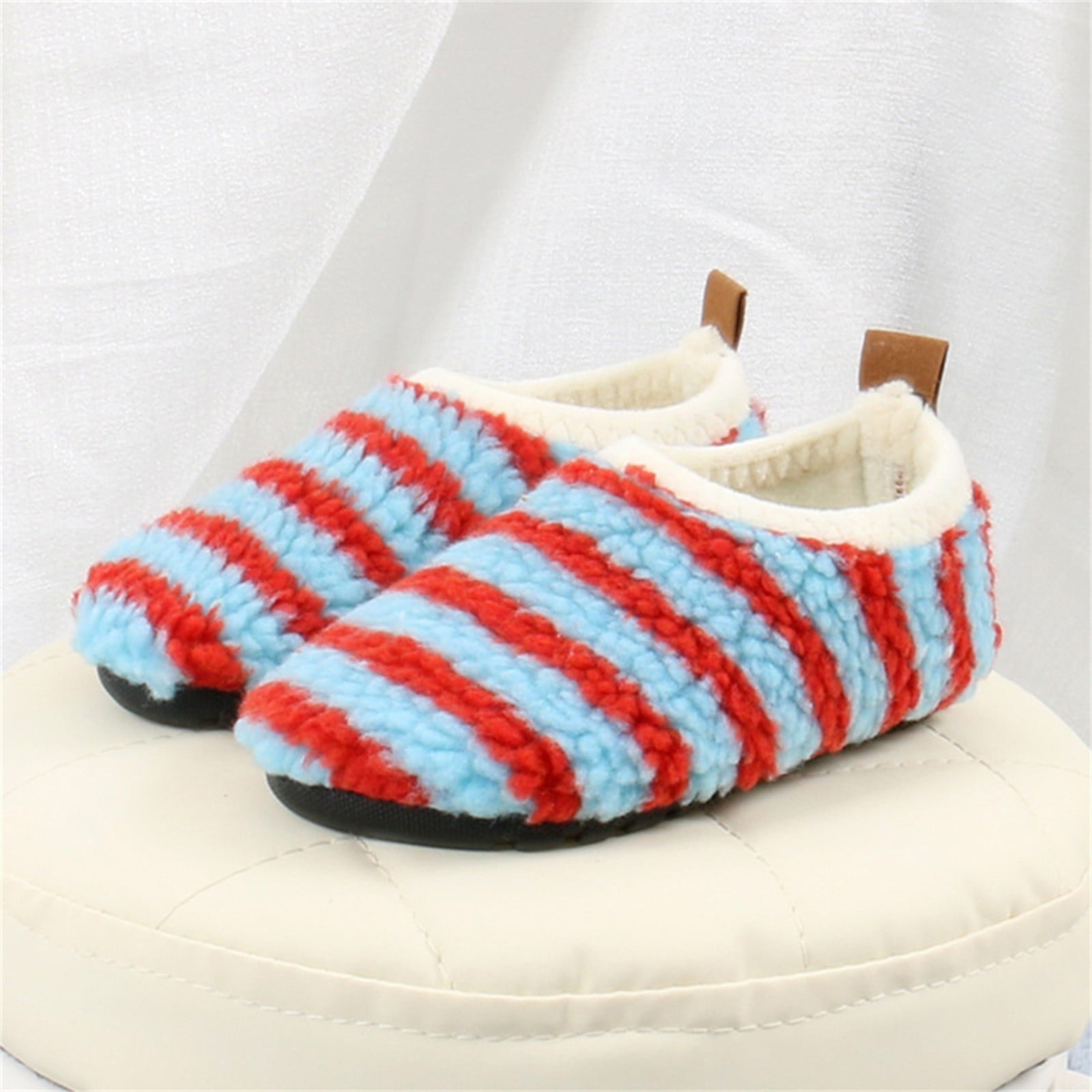 XIMIN Toddler Kids Leopard Print Premium Soft Plush Memory Foam House ...