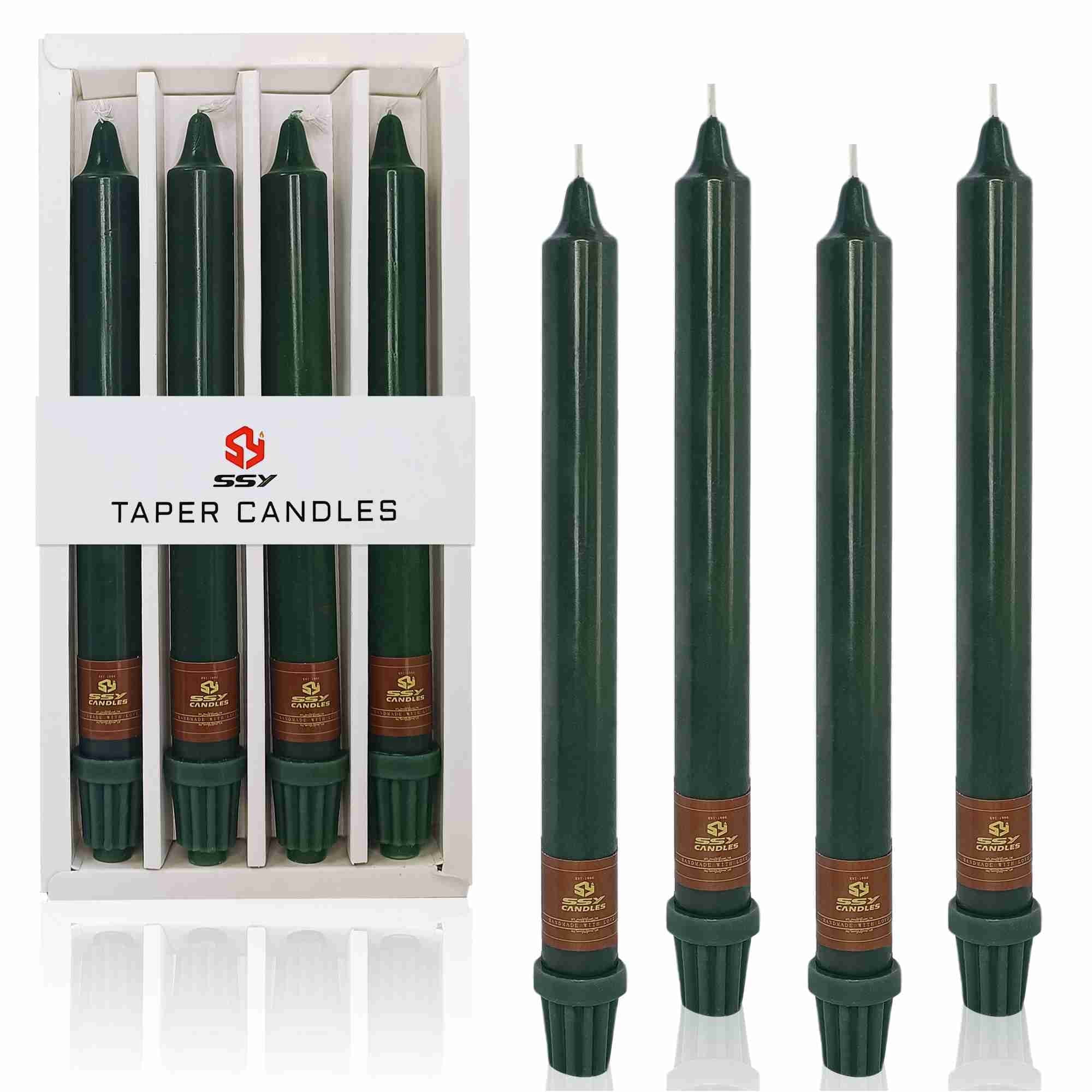 XINAOBAOLUO Spiral Taper Candle Twisted Candlesticks Dinner Candles ...