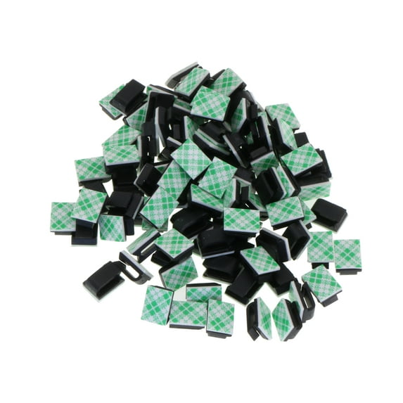 XINCA Adhesive Cable Clips, Sticky Tack Cord Holder, Wire Organizer ...
