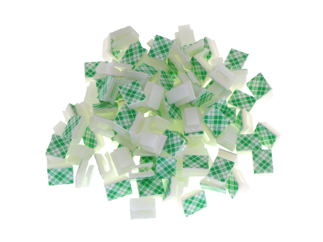 XINCA Adhesive Cable Clips, White, 100 Count, 100 Pack - Walmart.com